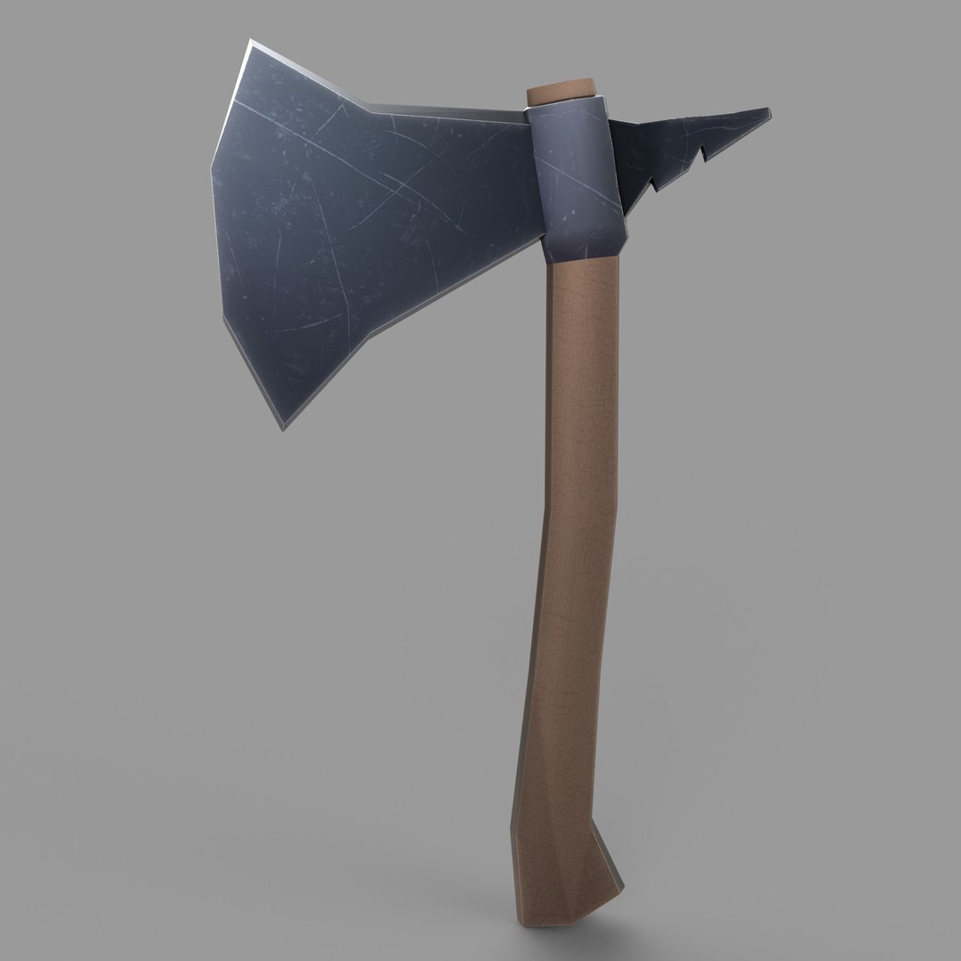Stylized Axe Weapon 3D Model - TurboSquid 1523281