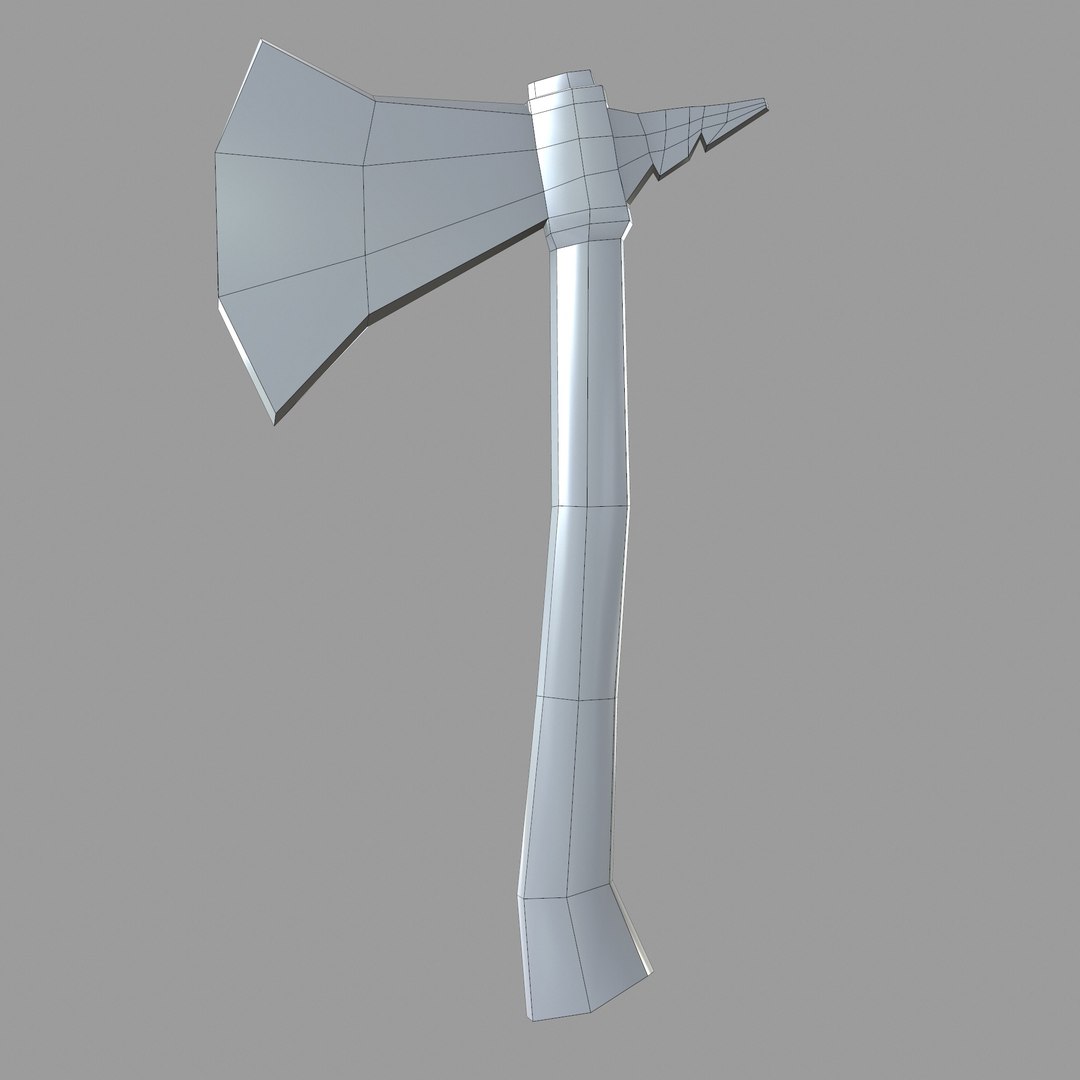 Stylized Axe Weapon 3D Model - TurboSquid 1523281