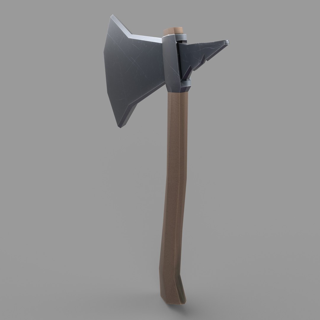 Stylized Axe Weapon 3D Model - TurboSquid 1523281
