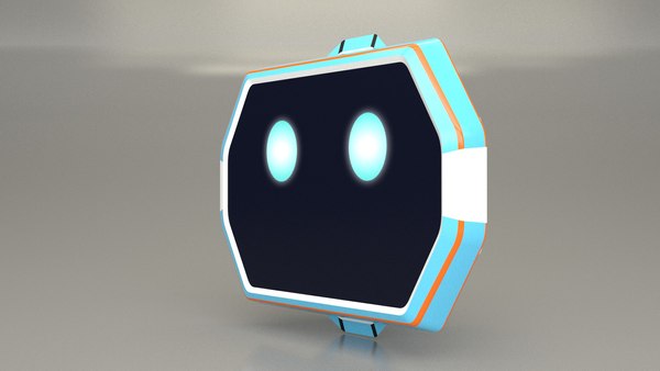 3D model Cute Robot Head - TurboSquid 1788874