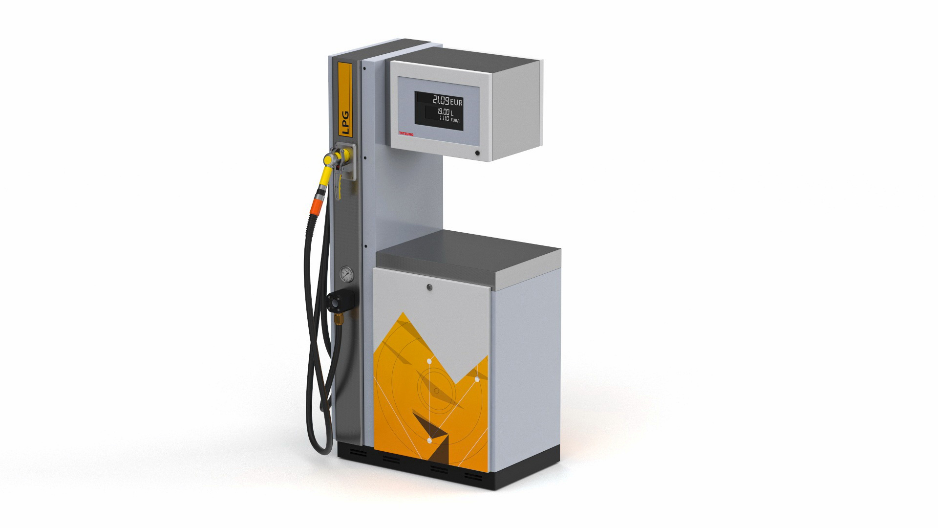 Tatsuno BMP LPG 1900 3D Model - TurboSquid 1948631