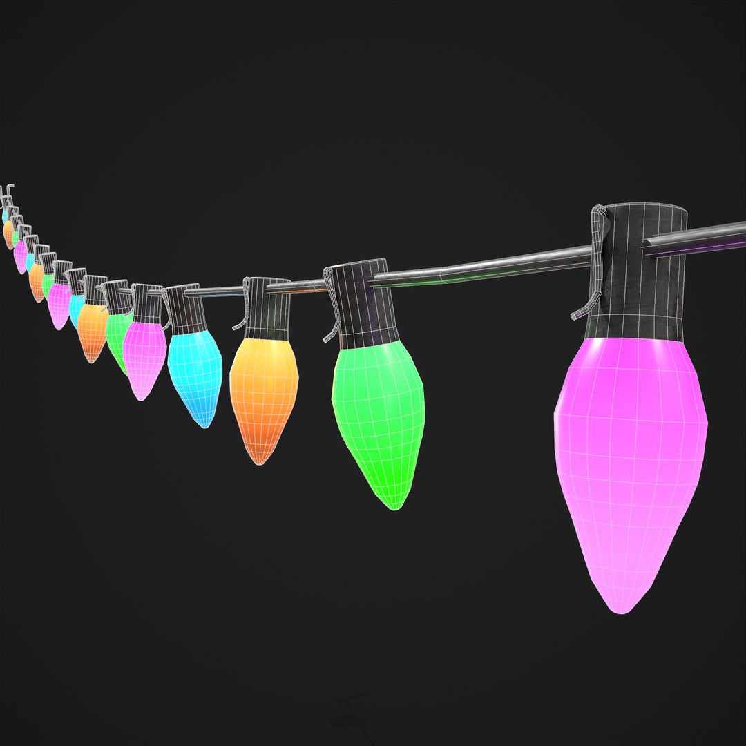 ChristmasLights 3D Model - TurboSquid 1831397