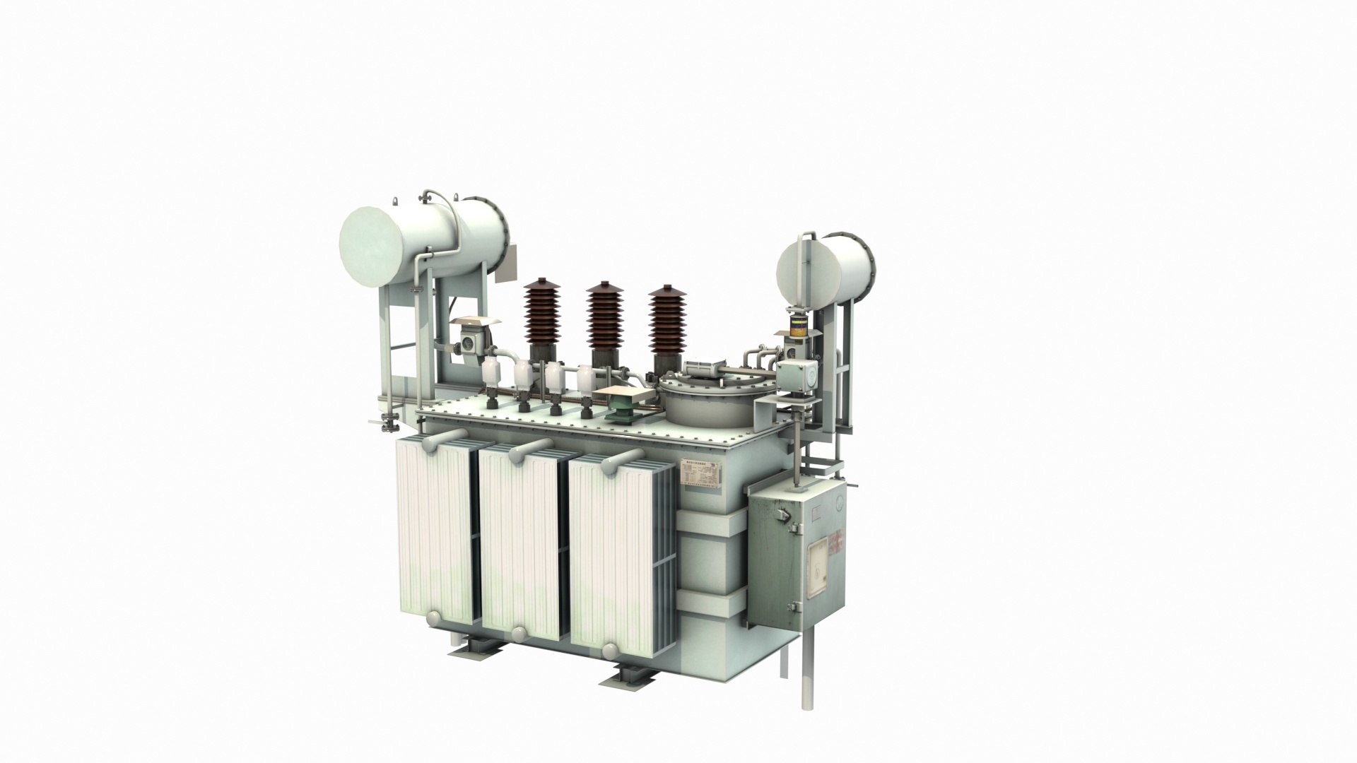 3D Model Power Transformer For Distribution Station 1 - TurboSquid 2313466