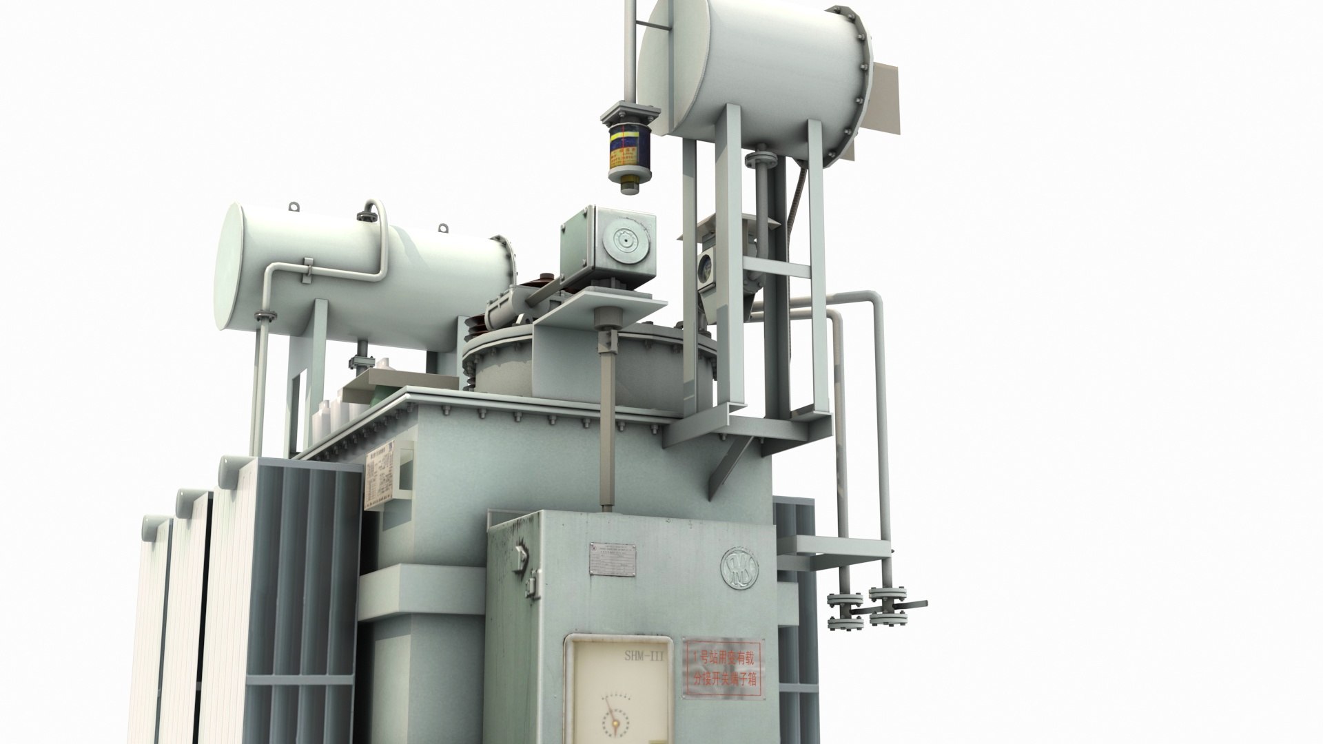 3D Model Power Transformer For Distribution Station 1 - TurboSquid 2313466
