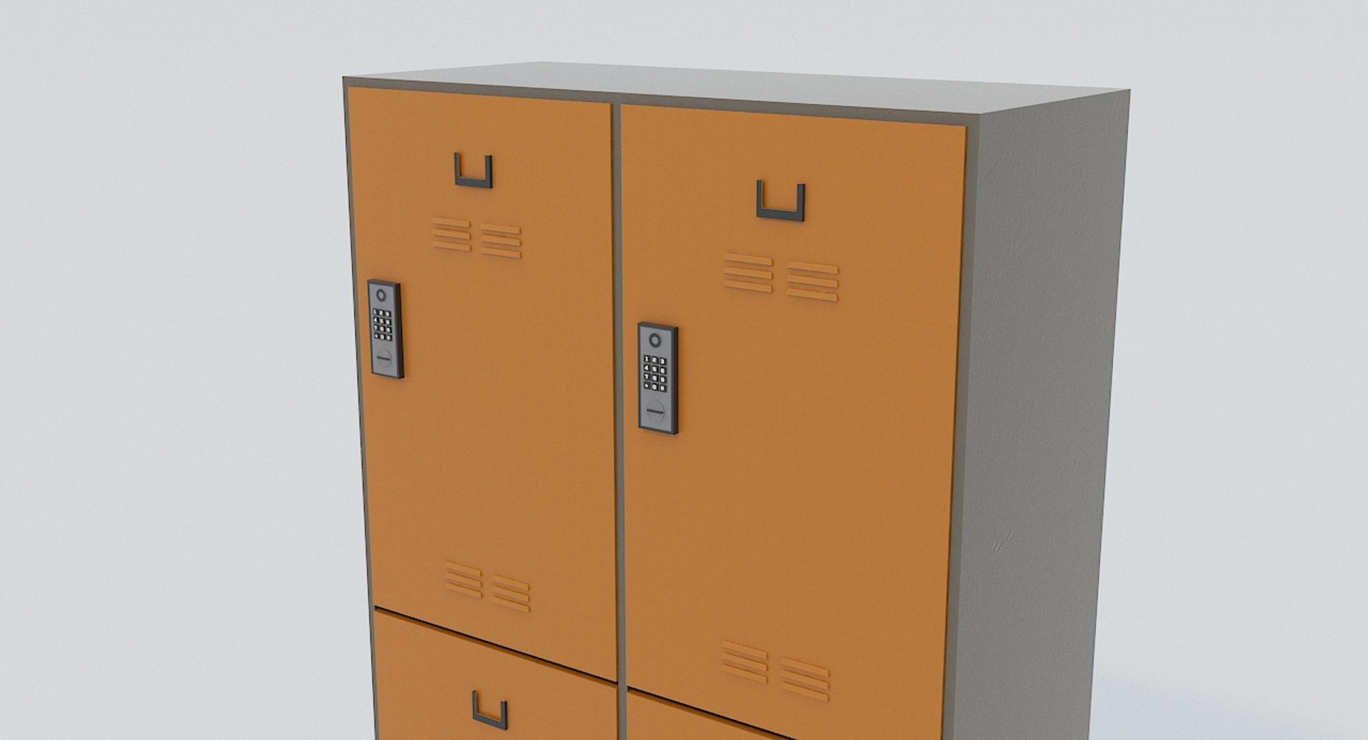 Locker 3D Model - TurboSquid 1744502