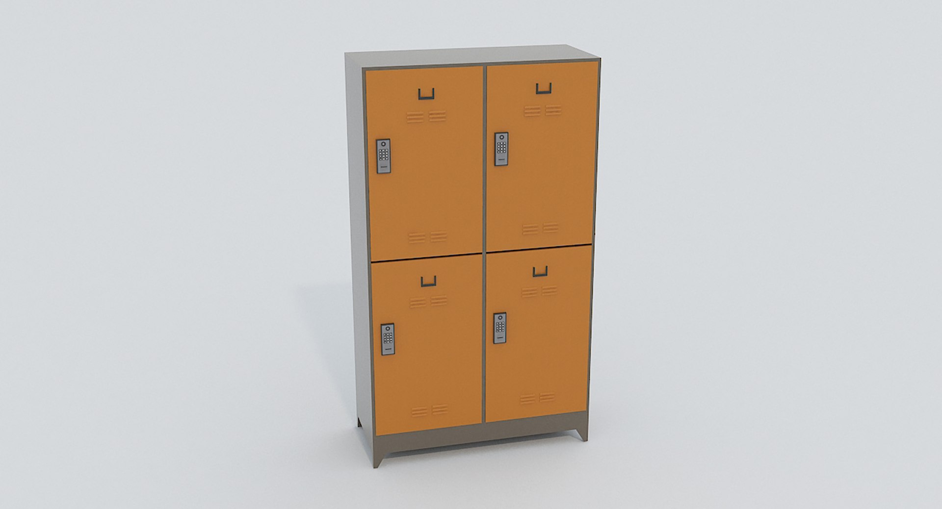 Locker 3D Model - TurboSquid 1744502