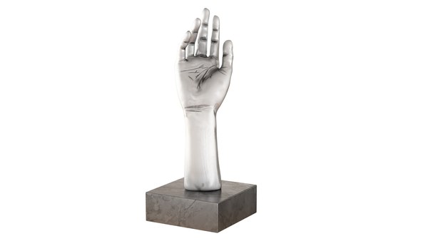 modelo 3d Metal figurine of a hand - TurboSquid 2015230