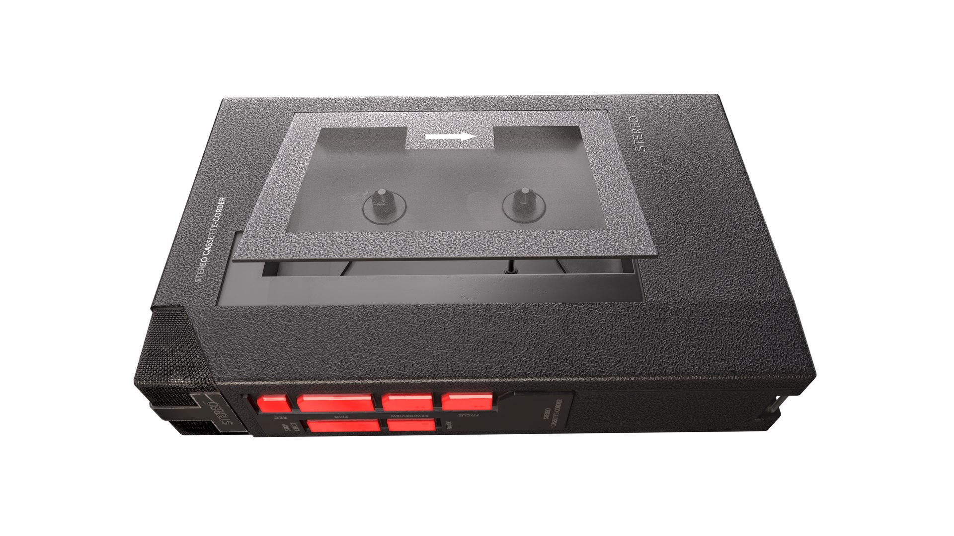 3D Stereo Cassette-corder - TurboSquid 2276161