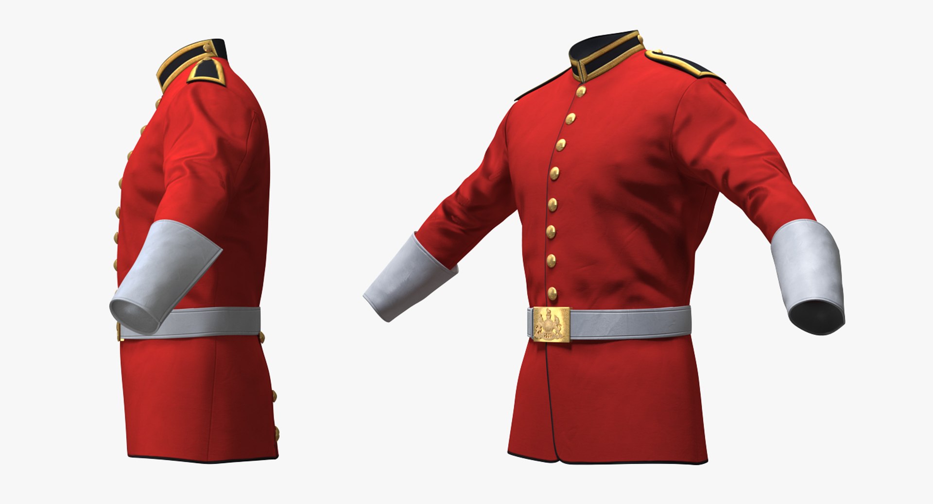 3D British Cavalry Life Guard - TurboSquid 1195702