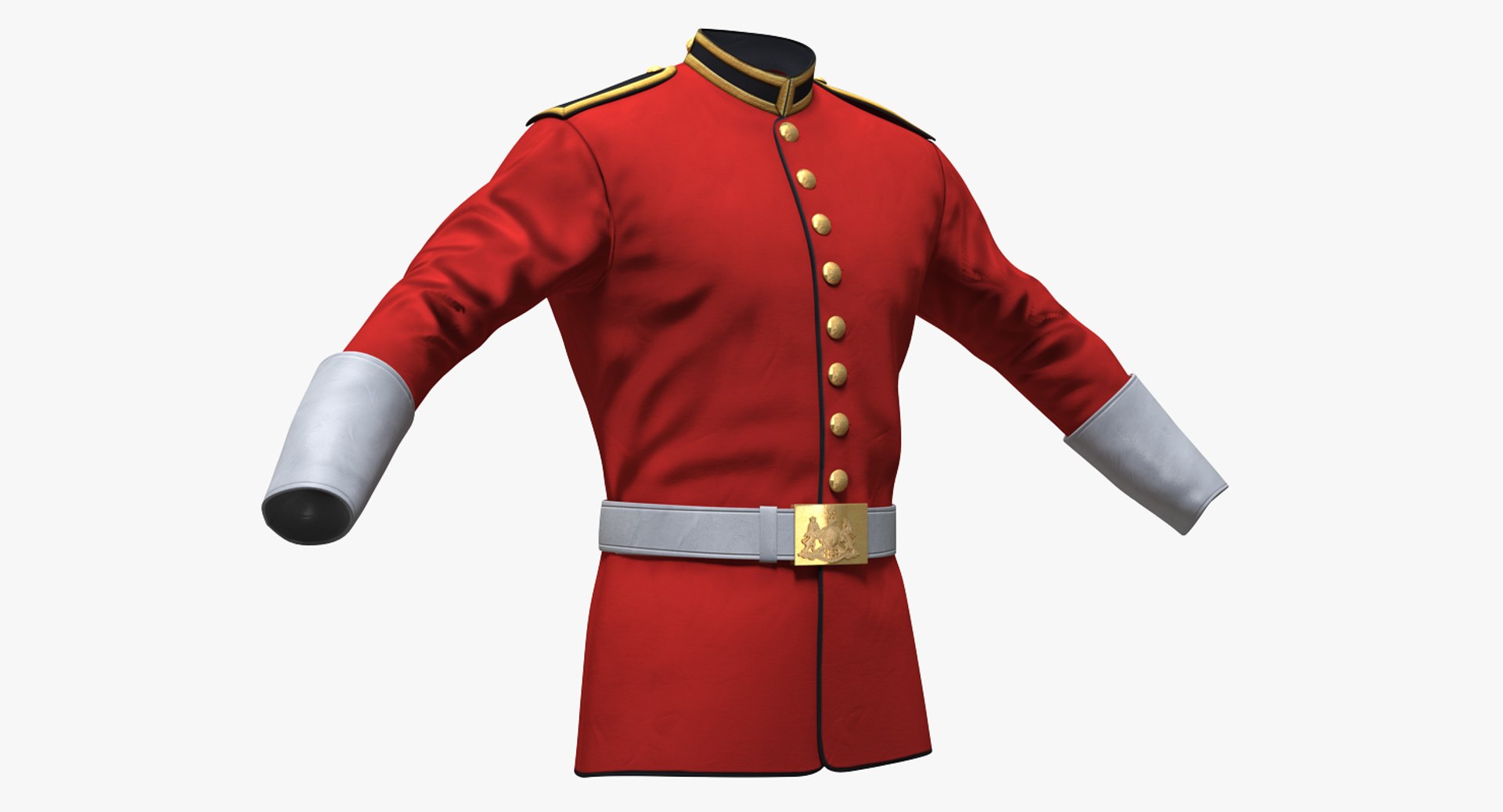 3D British Cavalry Life Guard - TurboSquid 1195702