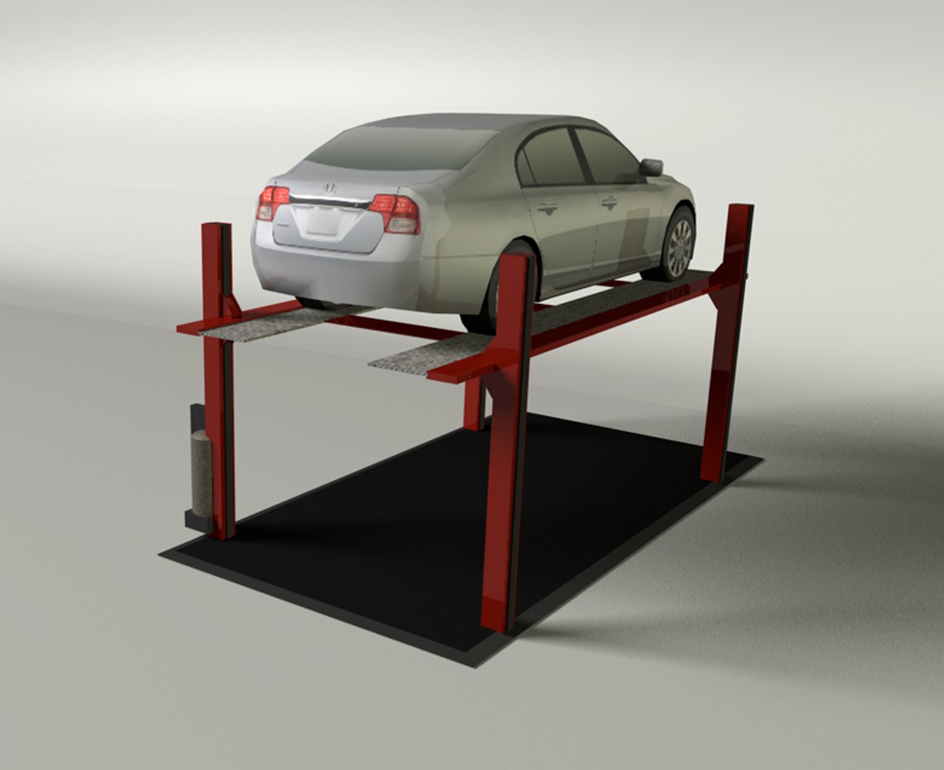 Car Lift 3d C4d