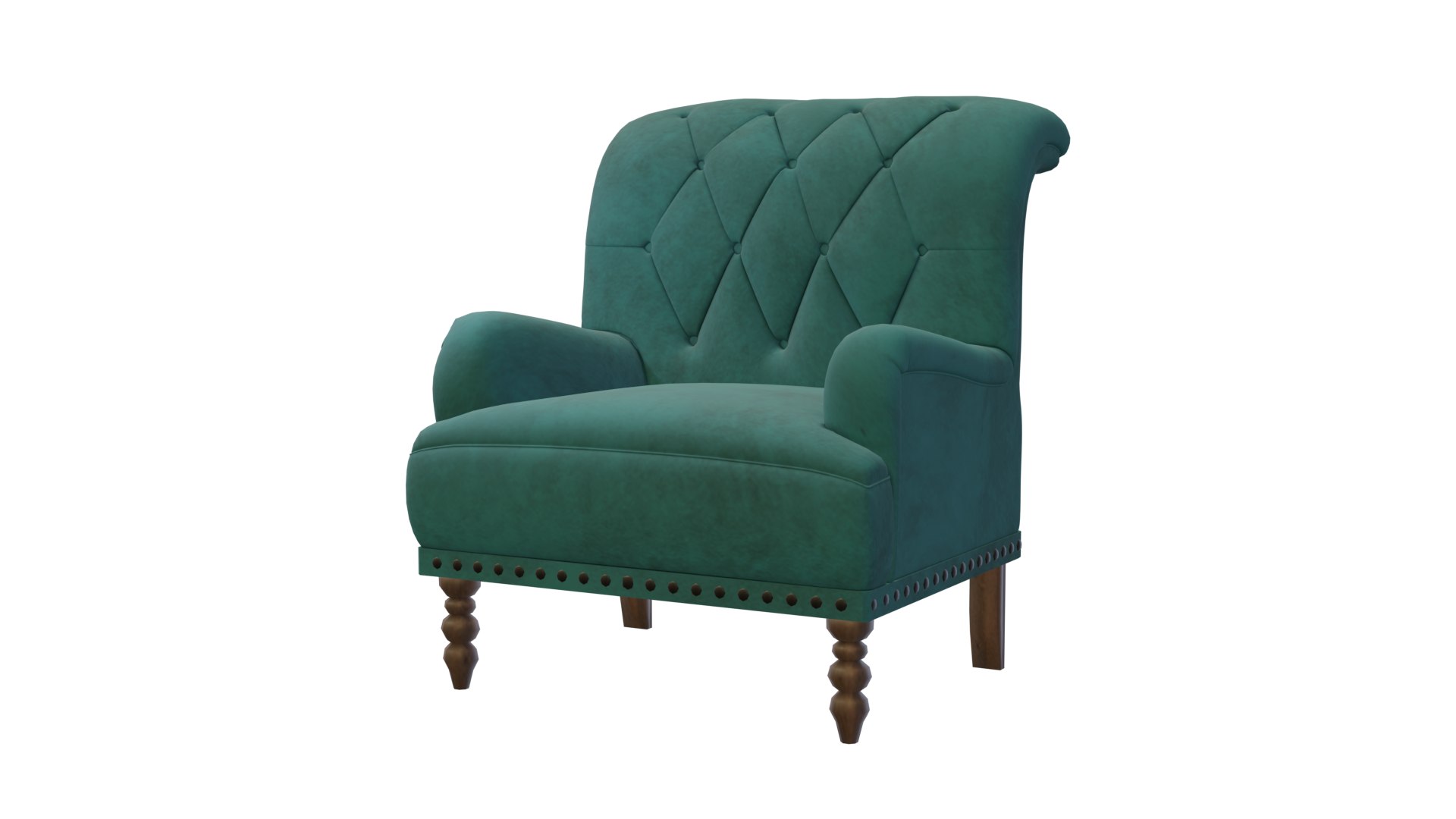 3D Glb ARMCHAIR For AR-VR-Game Prop In 5 Color Variations Model ...