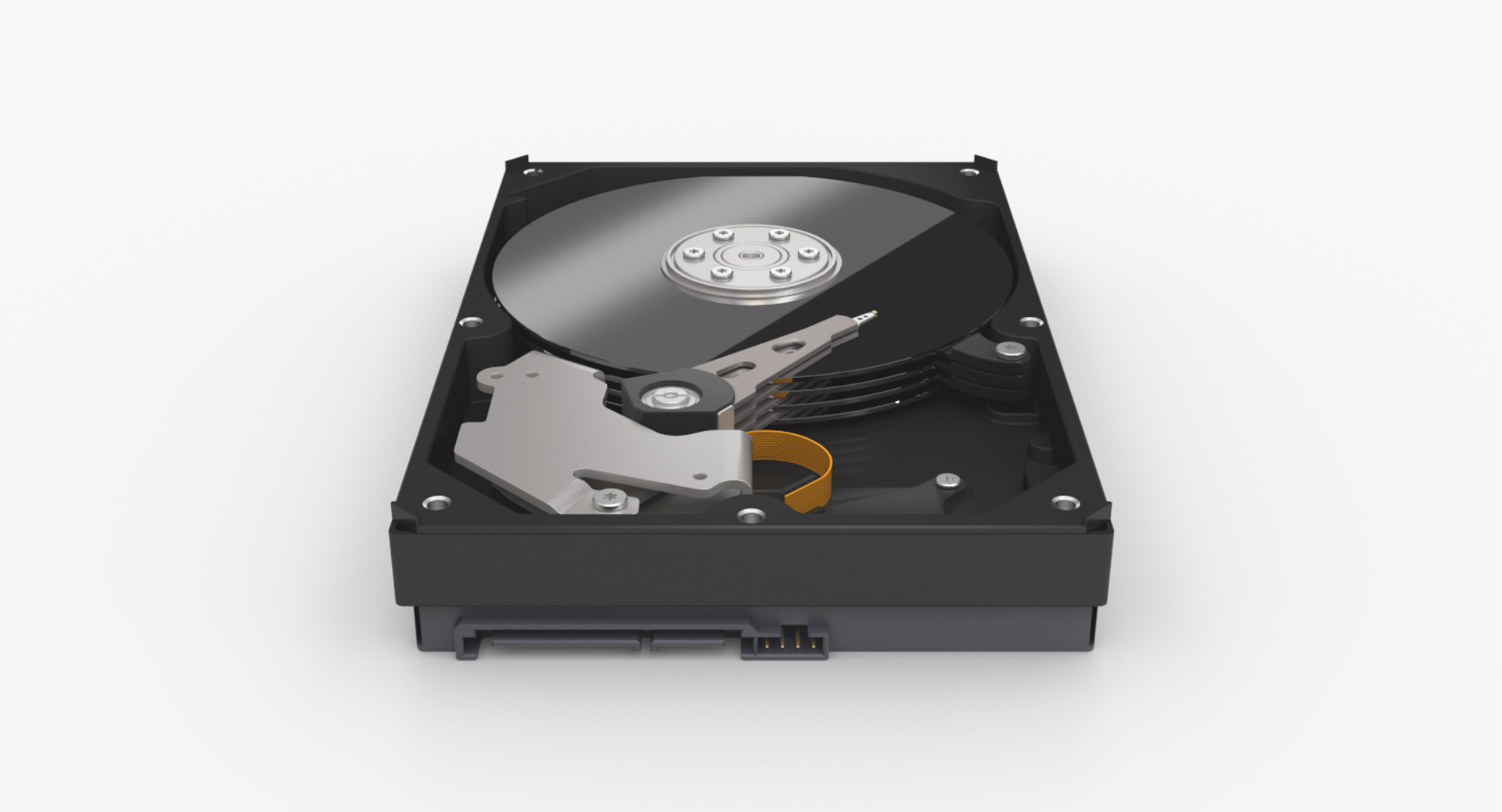 3D 3 Hard Drive - TurboSquid 1206846