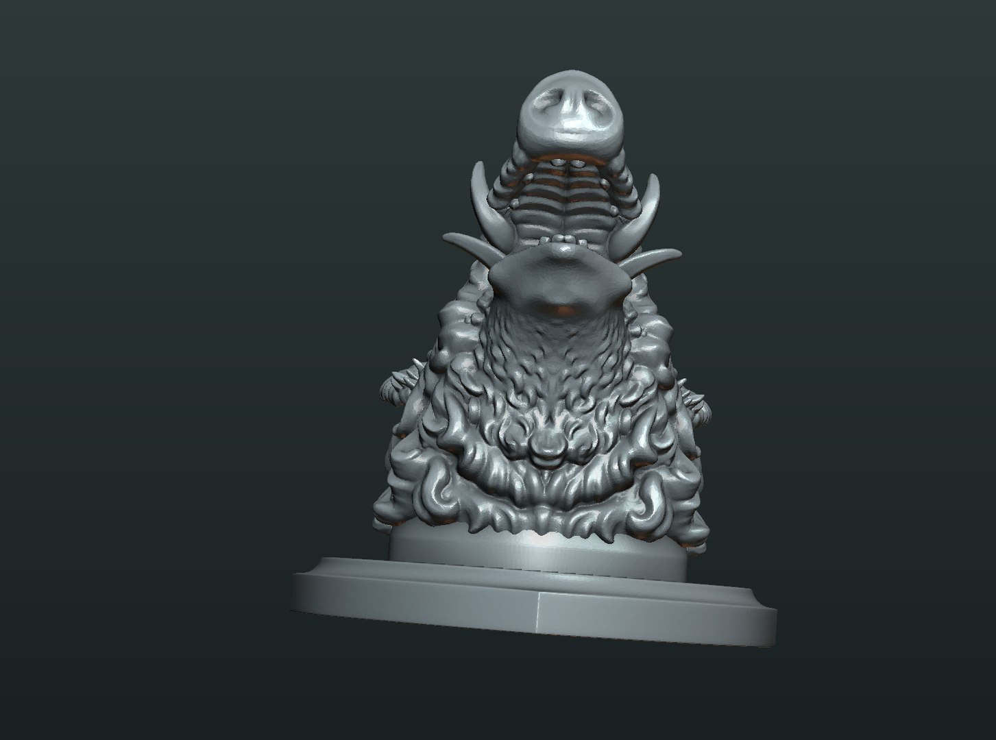 3D Print Ready Boar Head Model - TurboSquid 1374178