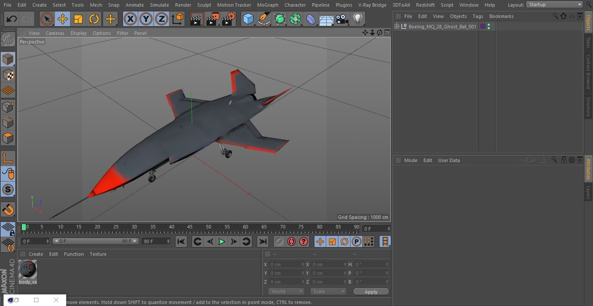 3D model Boeing MQ-28 Ghost Bat - TurboSquid 1956052