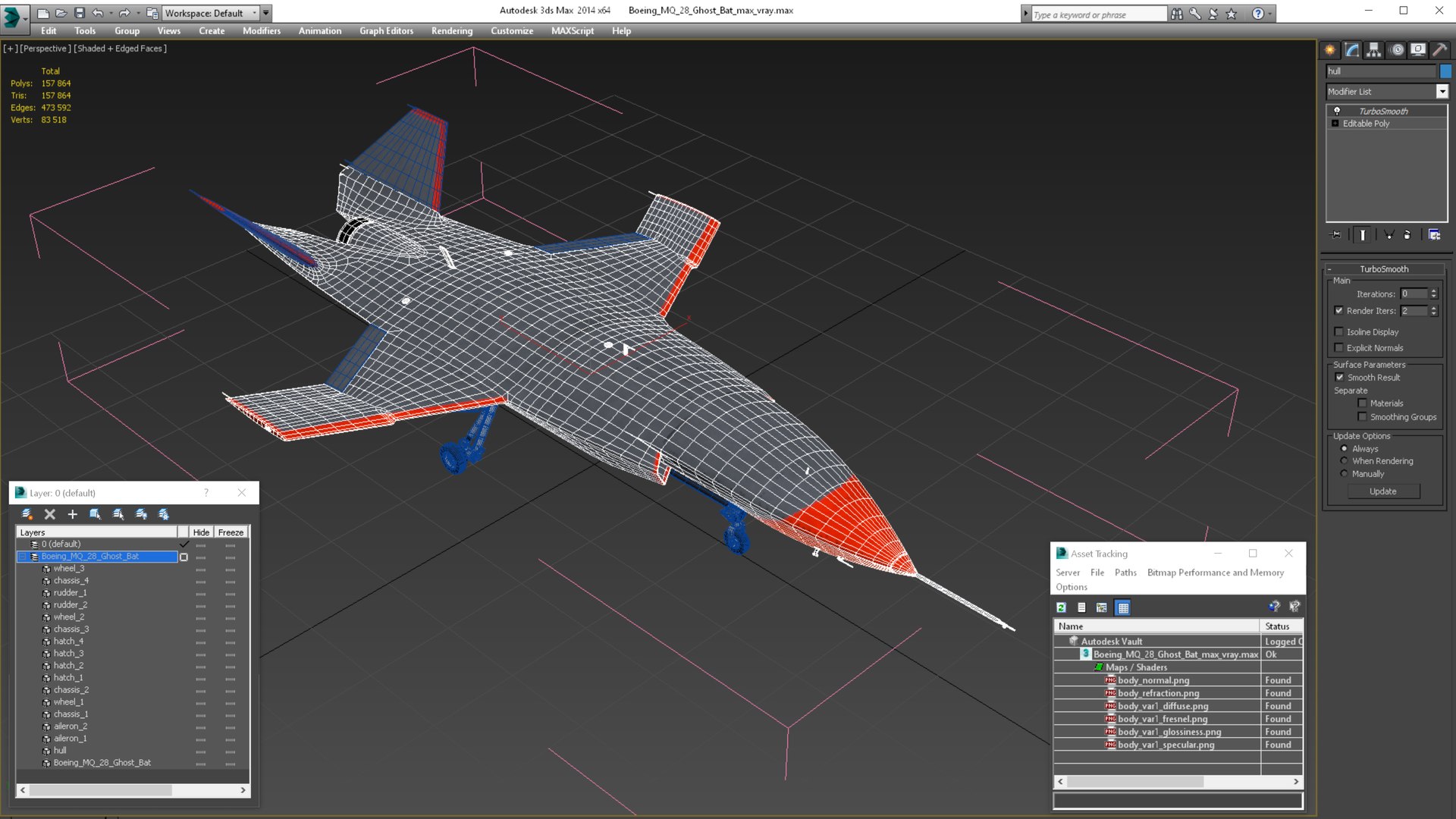 3D model Boeing MQ-28 Ghost Bat - TurboSquid 1956052