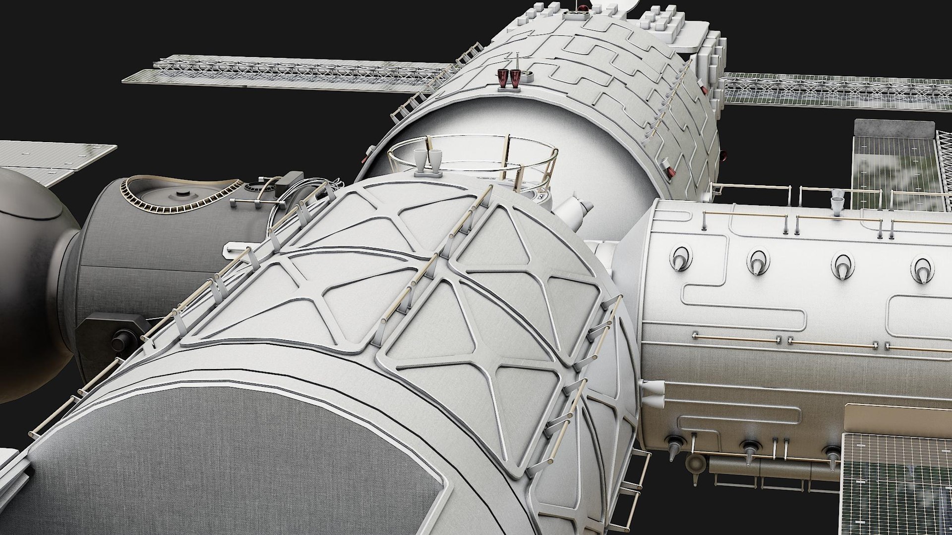 3D model Tiangong Space Station - TurboSquid 1775359