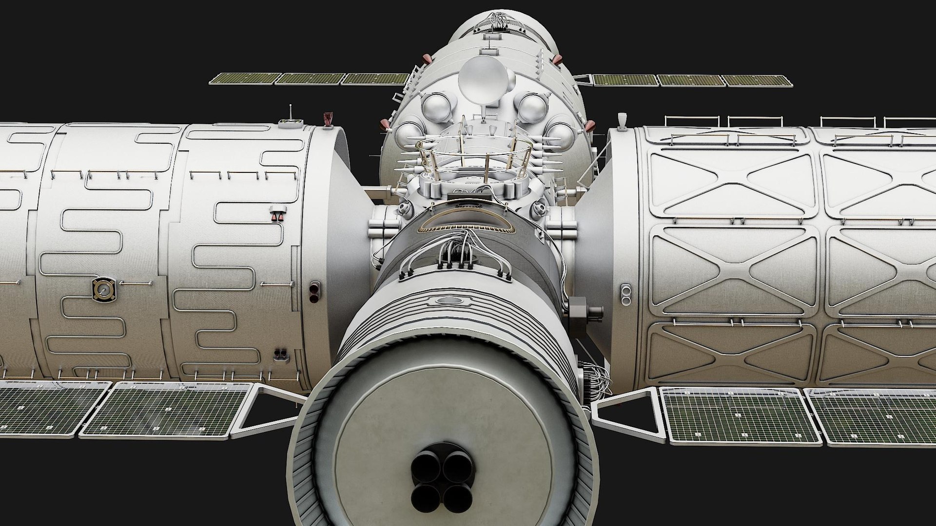 3D model Tiangong Space Station - TurboSquid 1775359