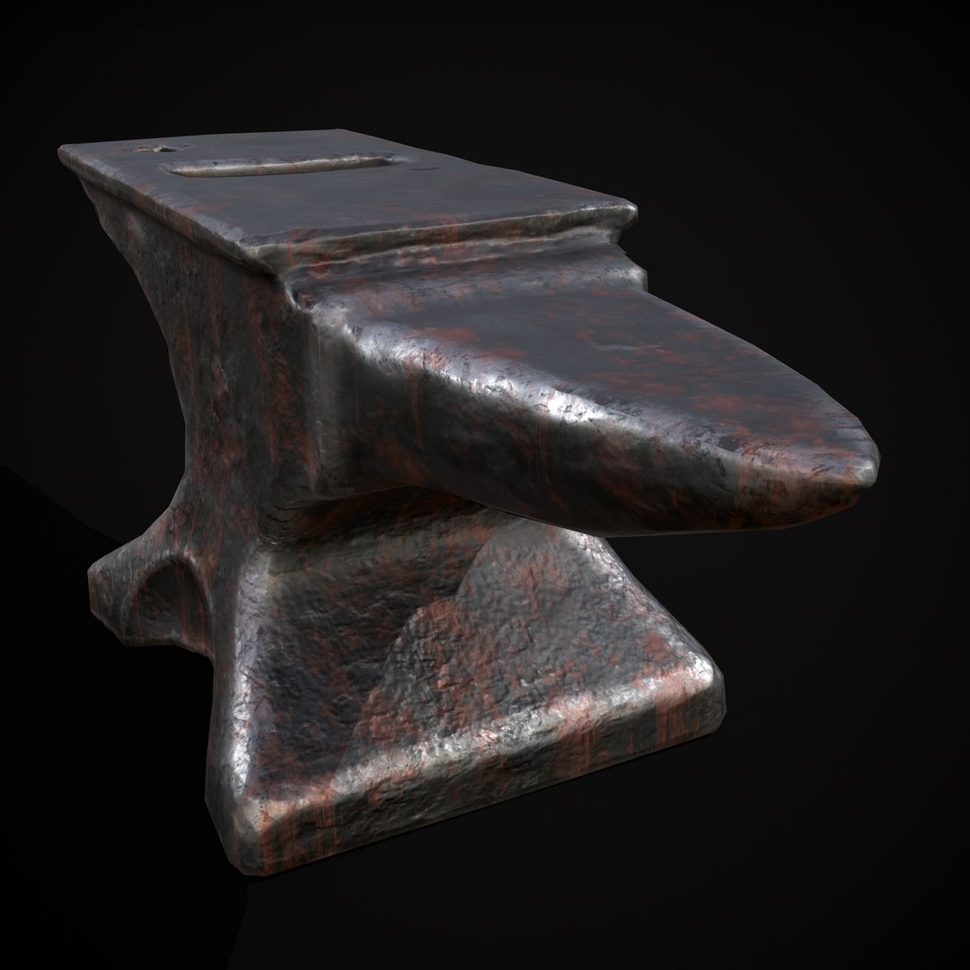 Classic Iron Anvil 3D Model - TurboSquid 2177192