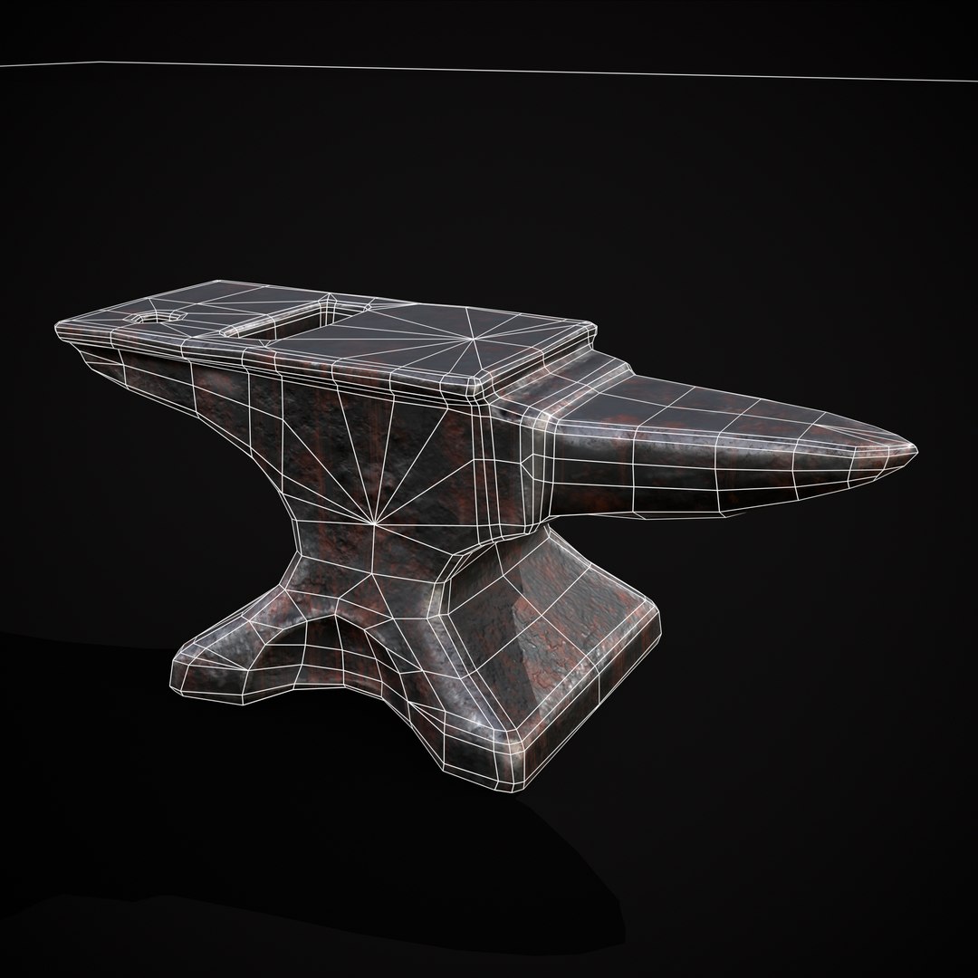 Classic Iron Anvil 3D Model - TurboSquid 2177192