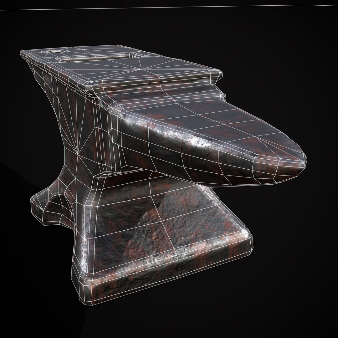 Classic Iron Anvil 3D Model - TurboSquid 2177192