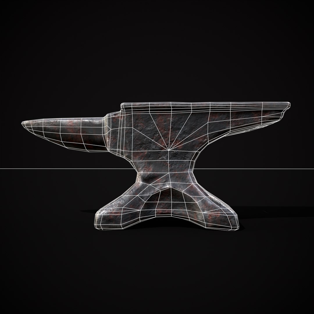 Classic Iron Anvil 3D Model - TurboSquid 2177192
