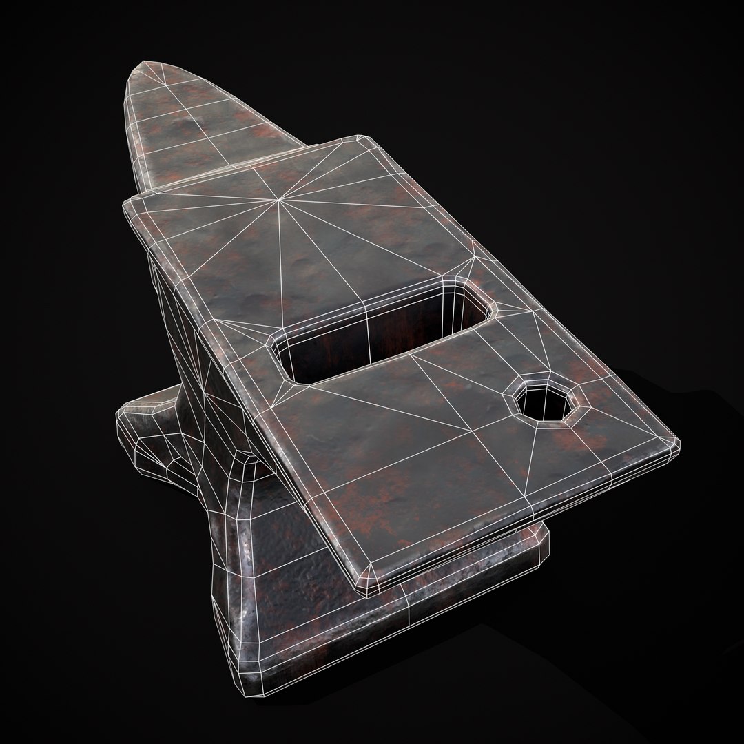 Classic Iron Anvil 3D Model - TurboSquid 2177192