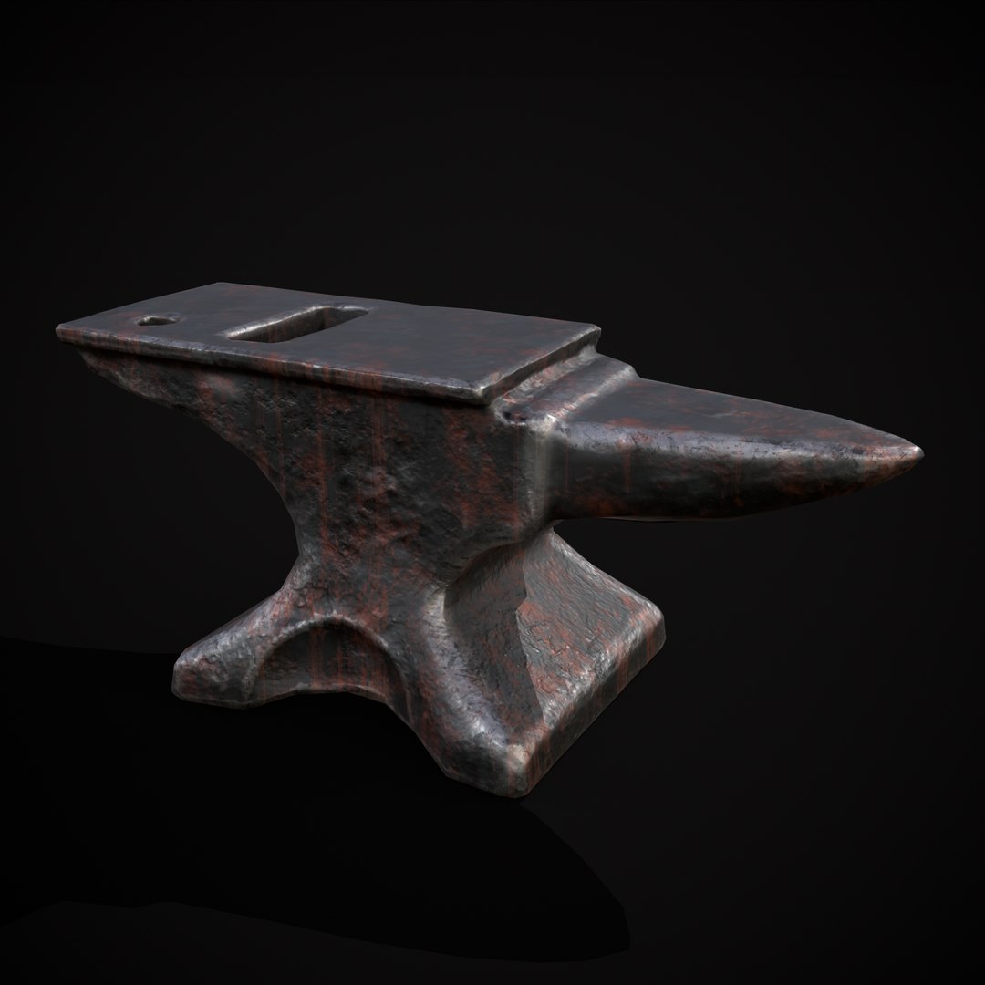 Classic Iron Anvil 3D Model - TurboSquid 2177192
