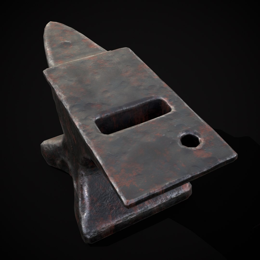 Classic Iron Anvil 3D Model - TurboSquid 2177192