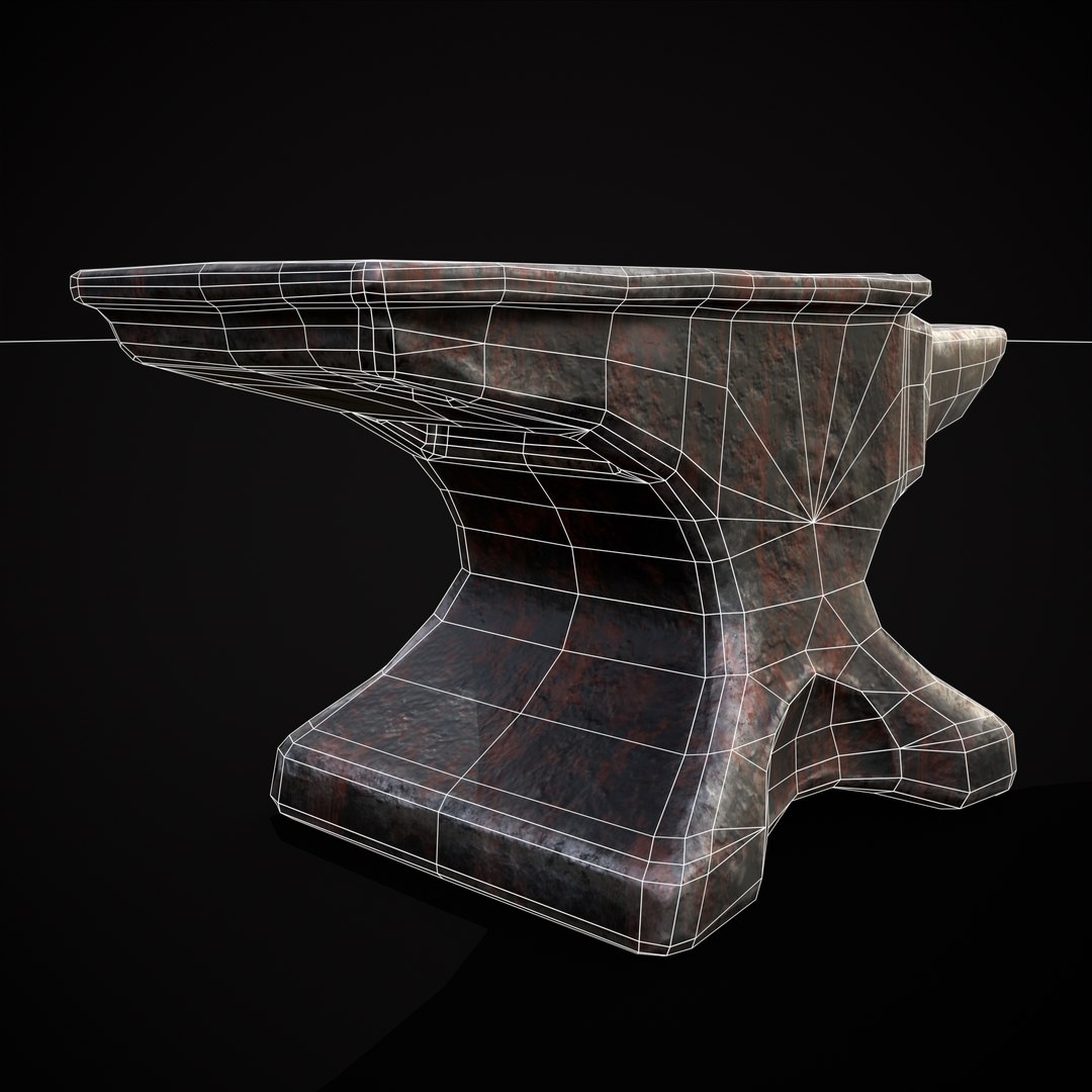 Classic Iron Anvil 3D Model - TurboSquid 2177192