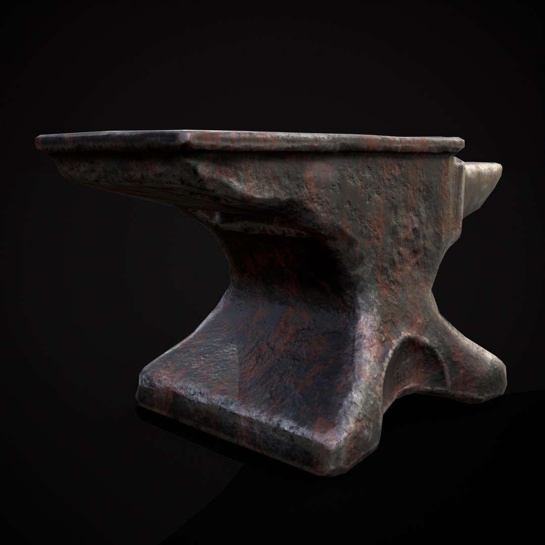 Classic Iron Anvil 3D Model - TurboSquid 2177192