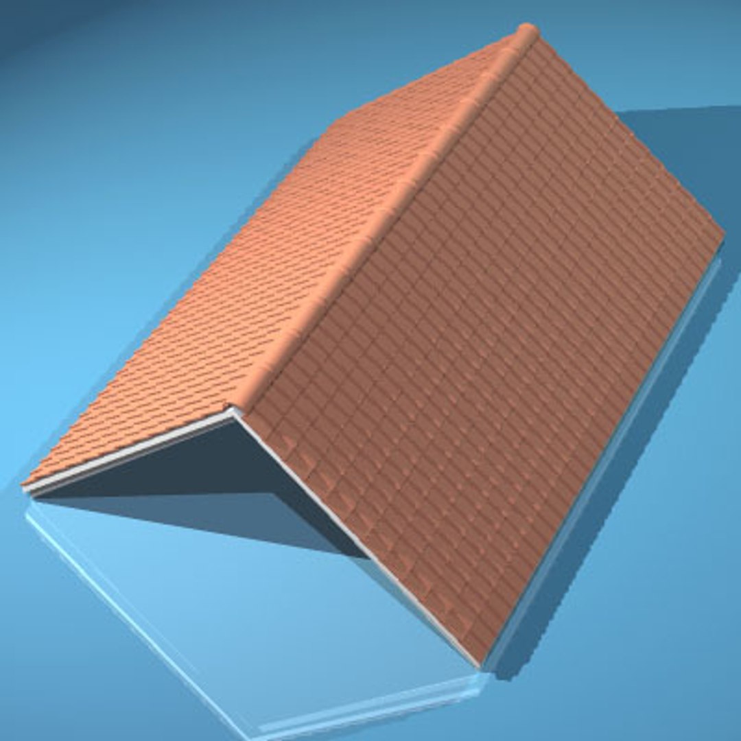 Roof Tiles 3d Model