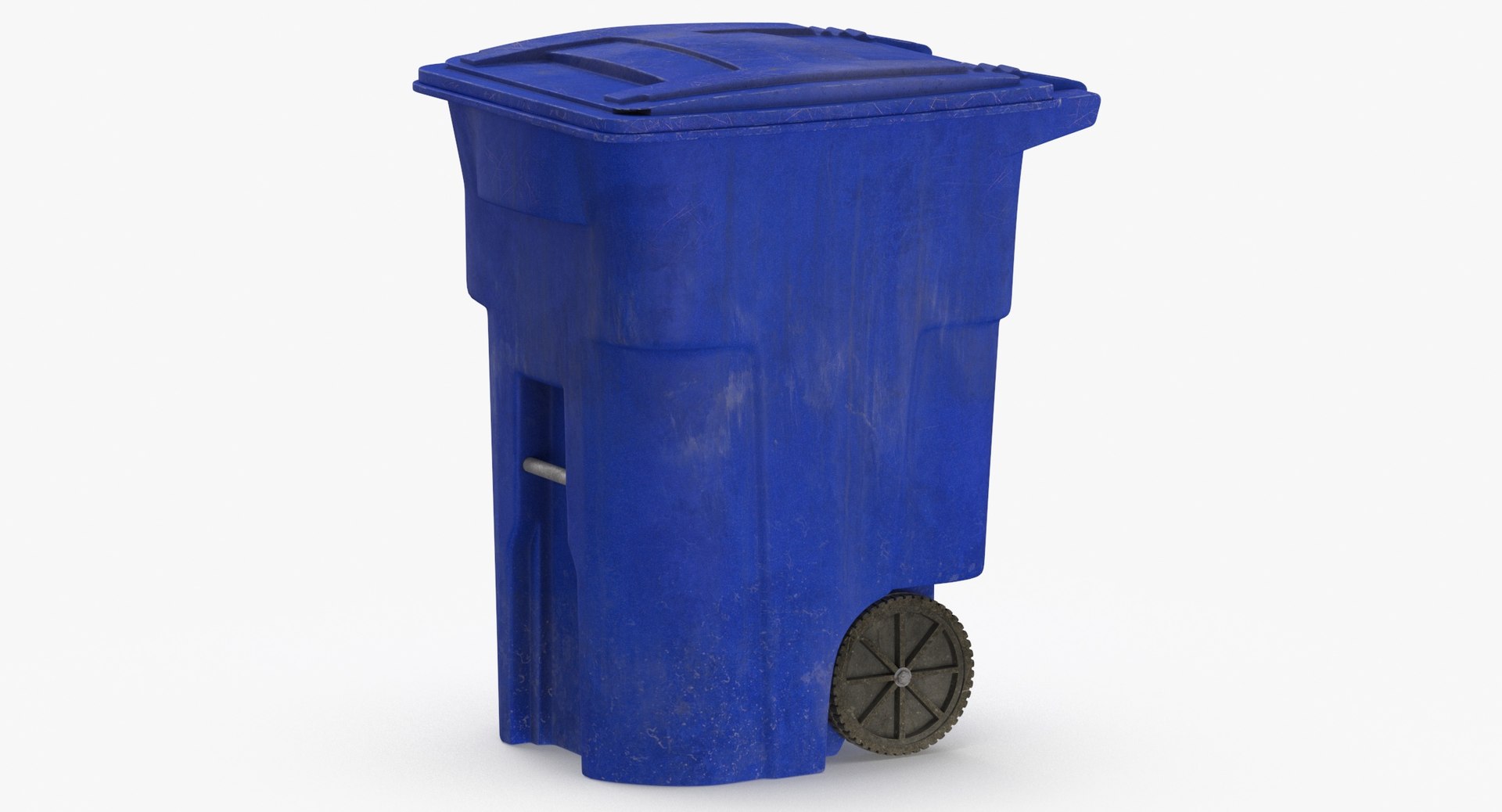 Garbage Can Size 01 Clean and Dirty 3D model - TurboSquid 2117764