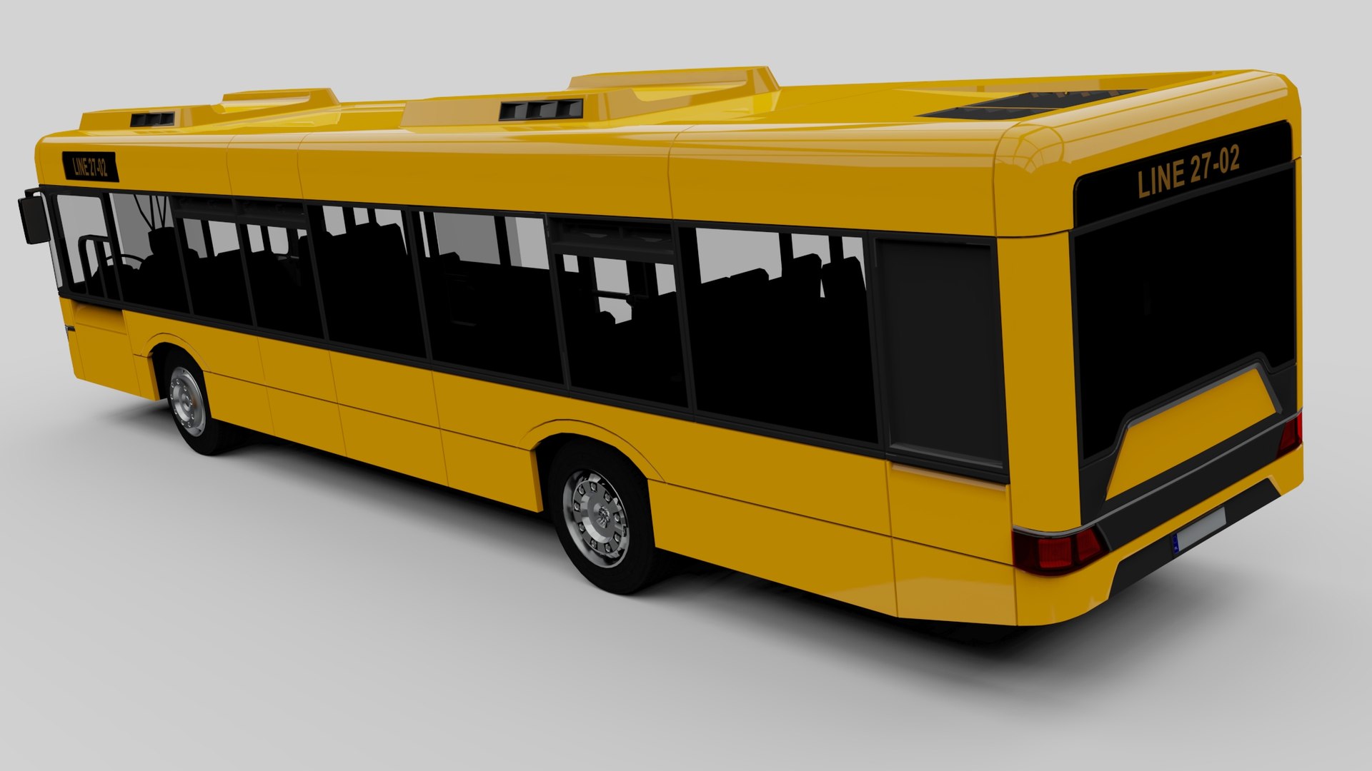 Unity3D Generic City Bus Model - TurboSquid 1983408