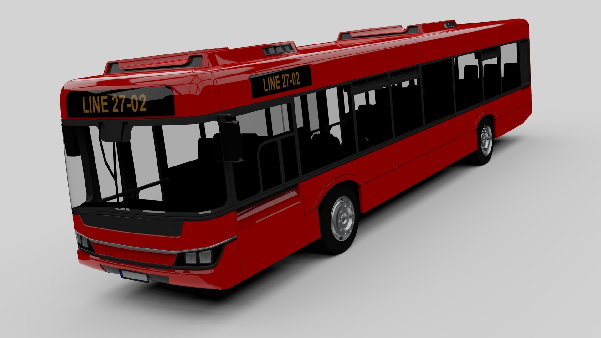 Unity3D Generic City Bus Model - TurboSquid 1983408