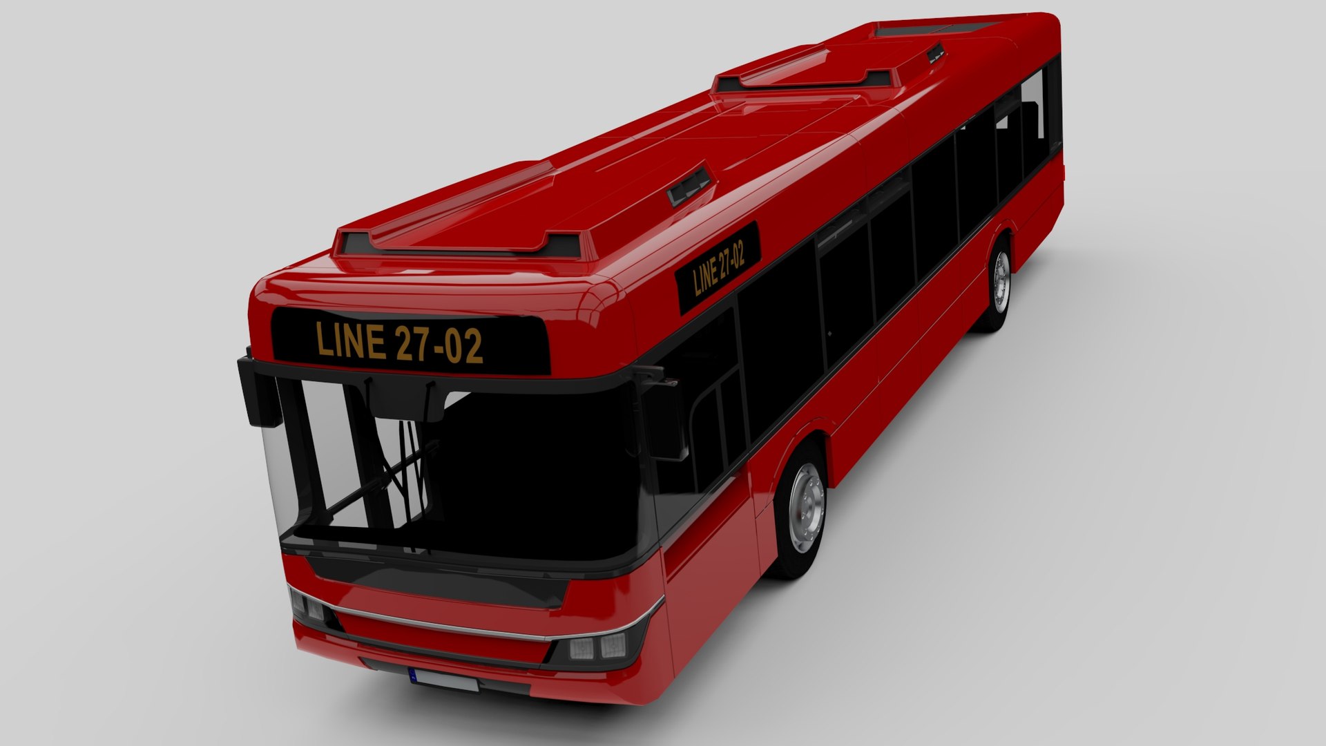 Unity3D Generic City Bus Model - TurboSquid 1983408