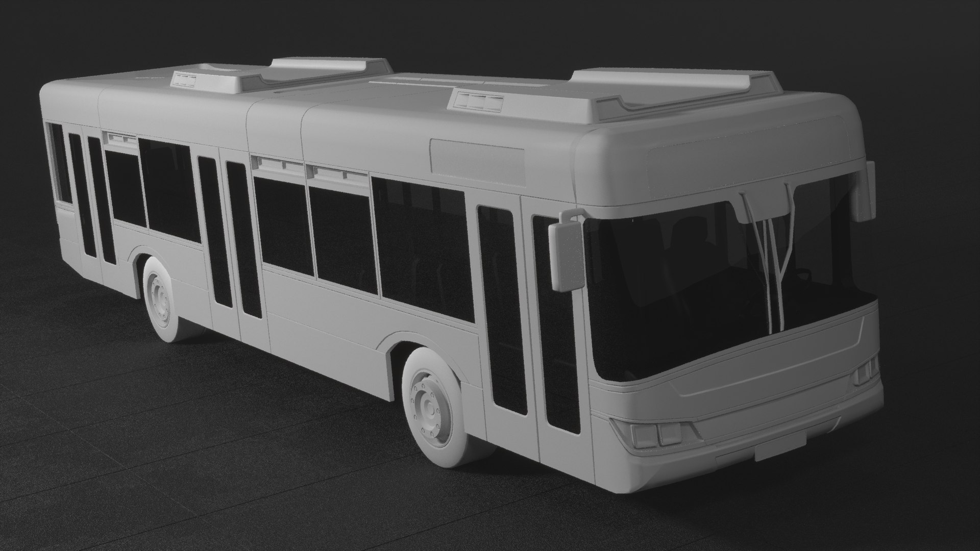 Unity3D Generic City Bus Model - TurboSquid 1983408