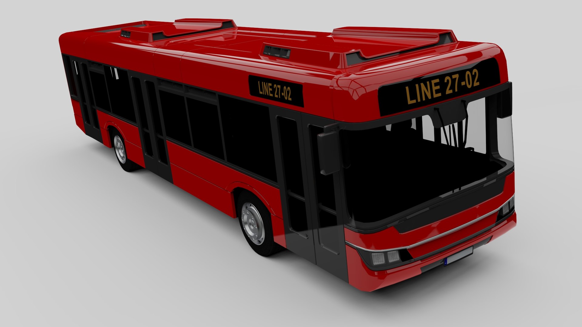 Unity3D Generic City Bus Model - TurboSquid 1983408