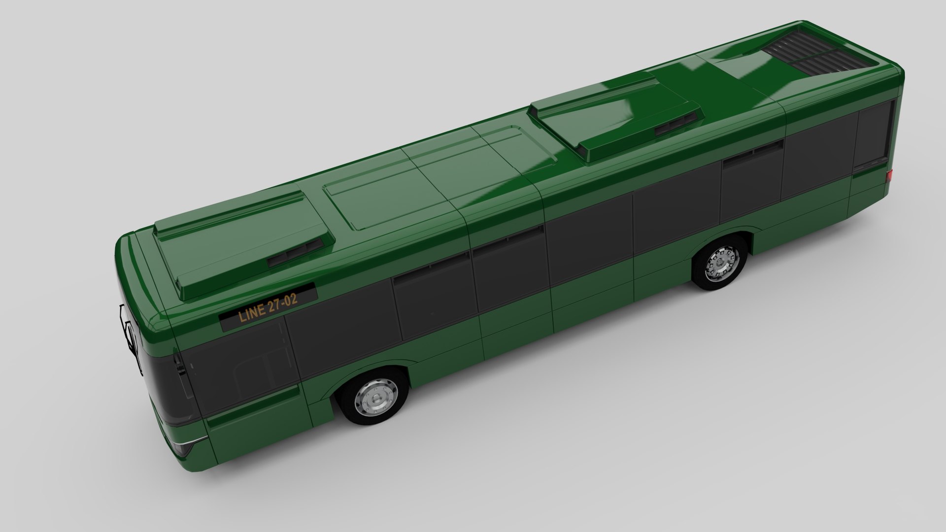 Unity3D Generic City Bus Model - TurboSquid 1983408