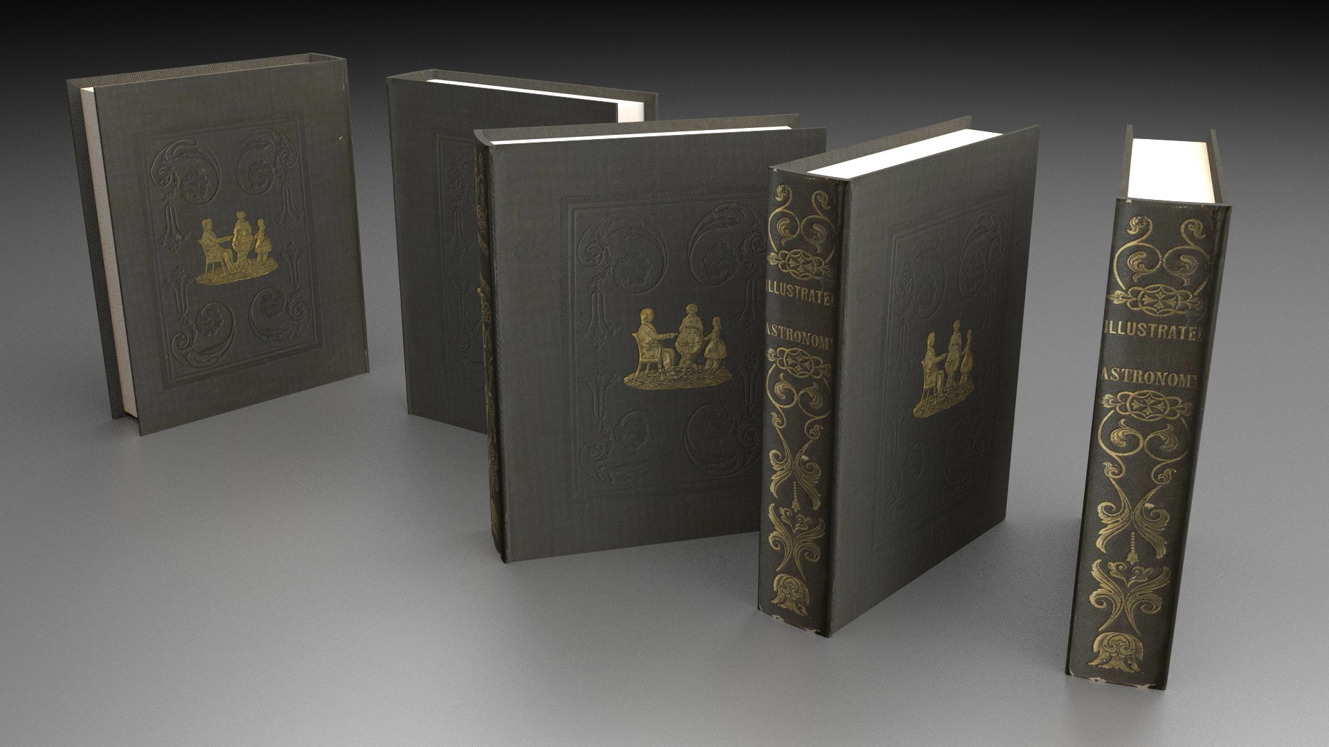 free ordinary book 3d model