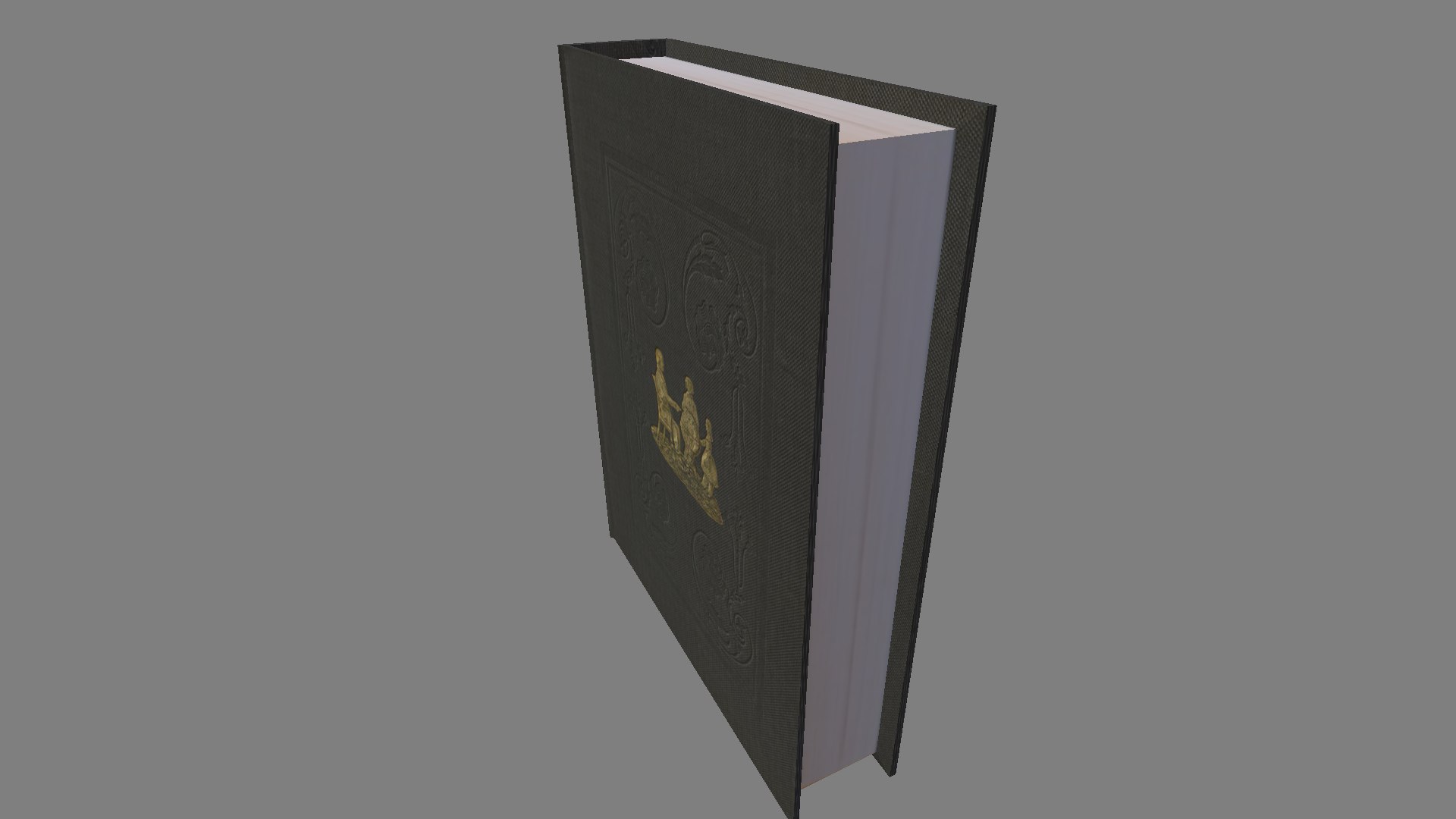 free ordinary book 3d model