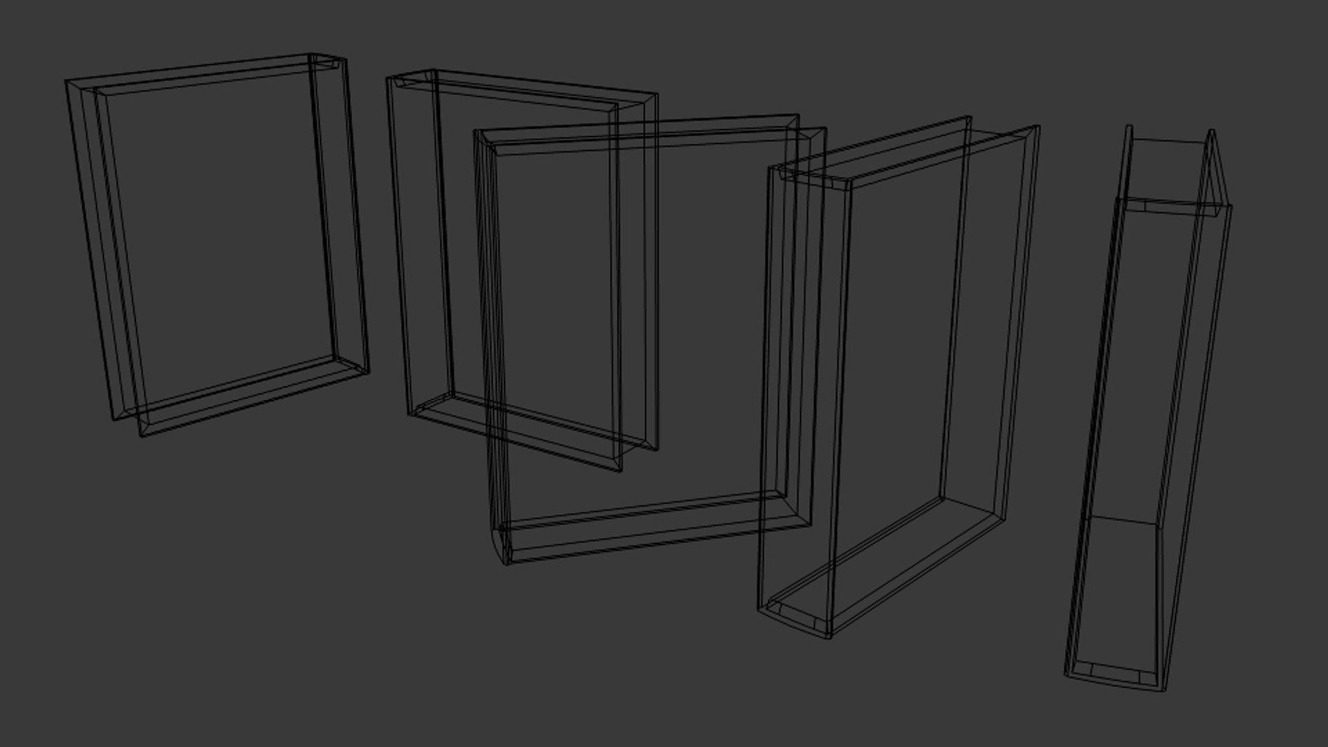 free ordinary book 3d model