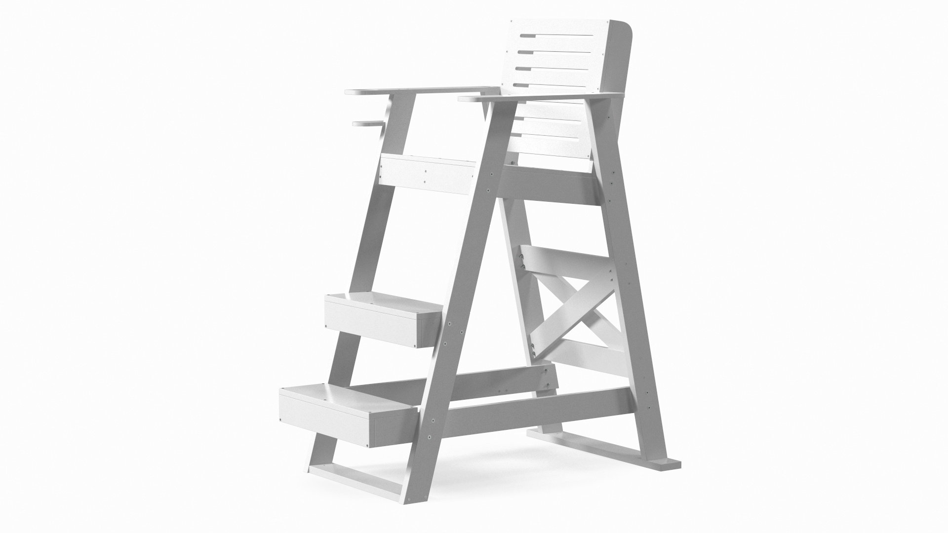 Sentry Lifeguard Chair 42 Inch 3D Model - TurboSquid 1941789
