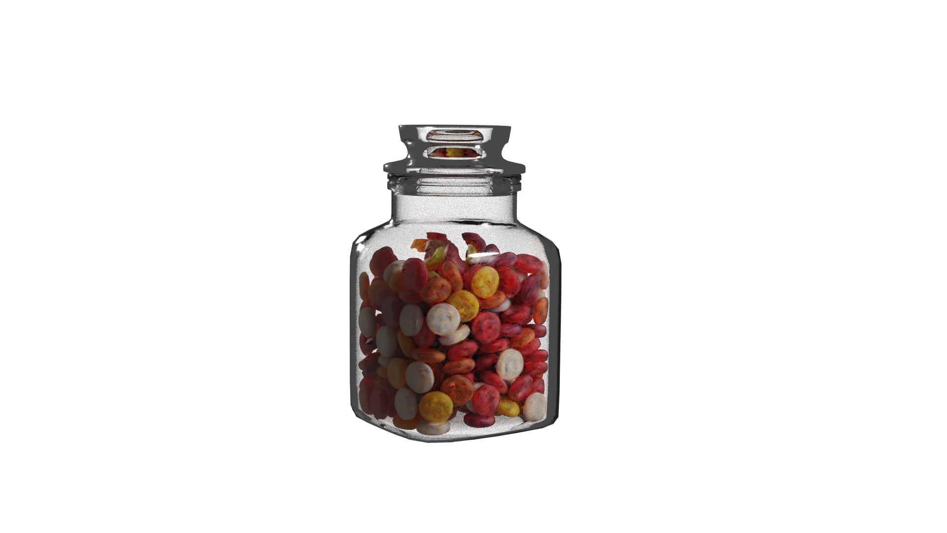 Candy In Jars Model - TurboSquid 1996540