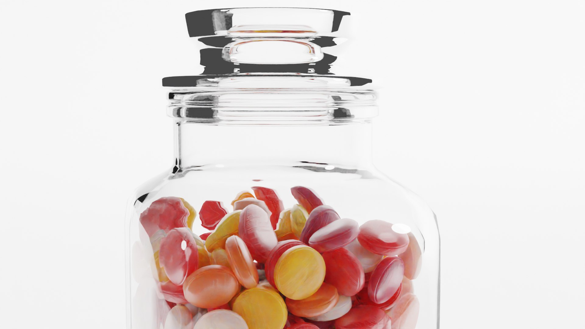 Candy In Jars Model - TurboSquid 1996540