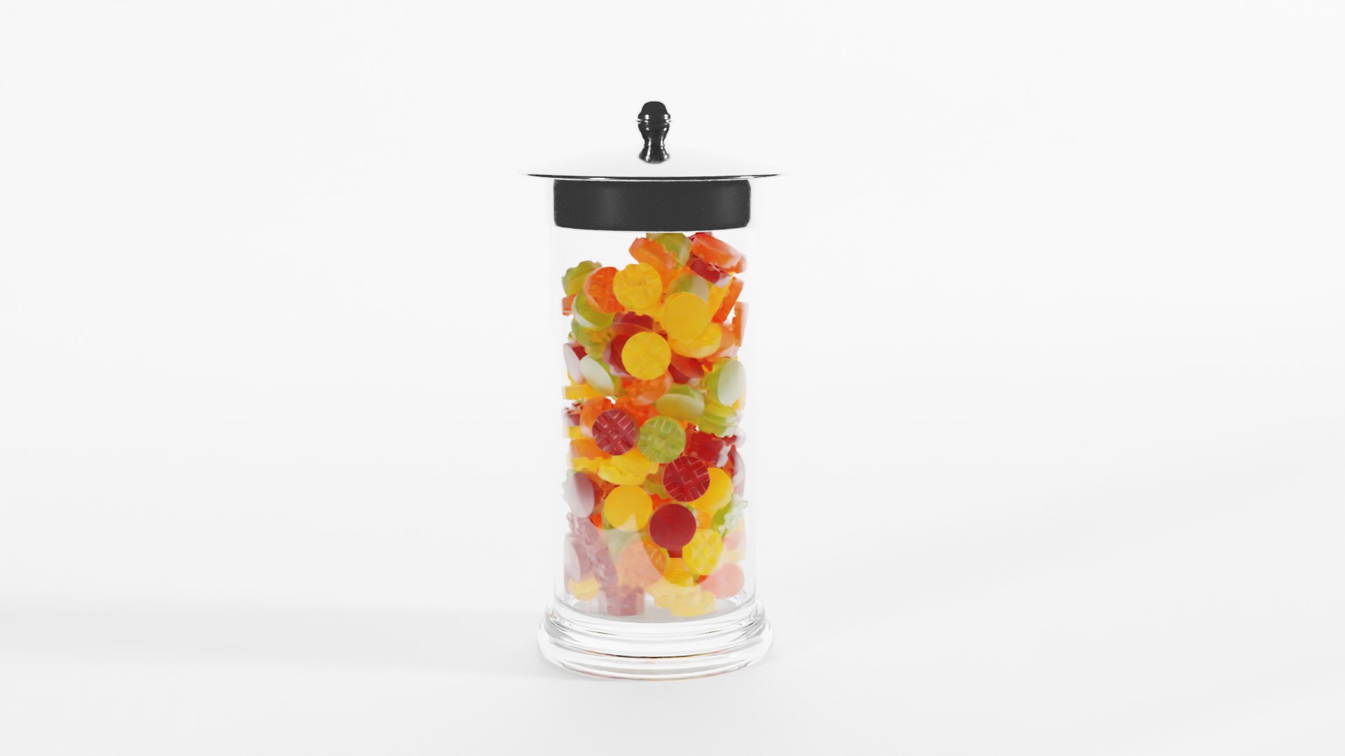 Candy In Jars Model - TurboSquid 1996540