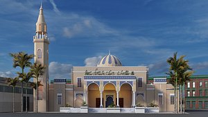 Mosque SketchUp Models for Download | TurboSquid