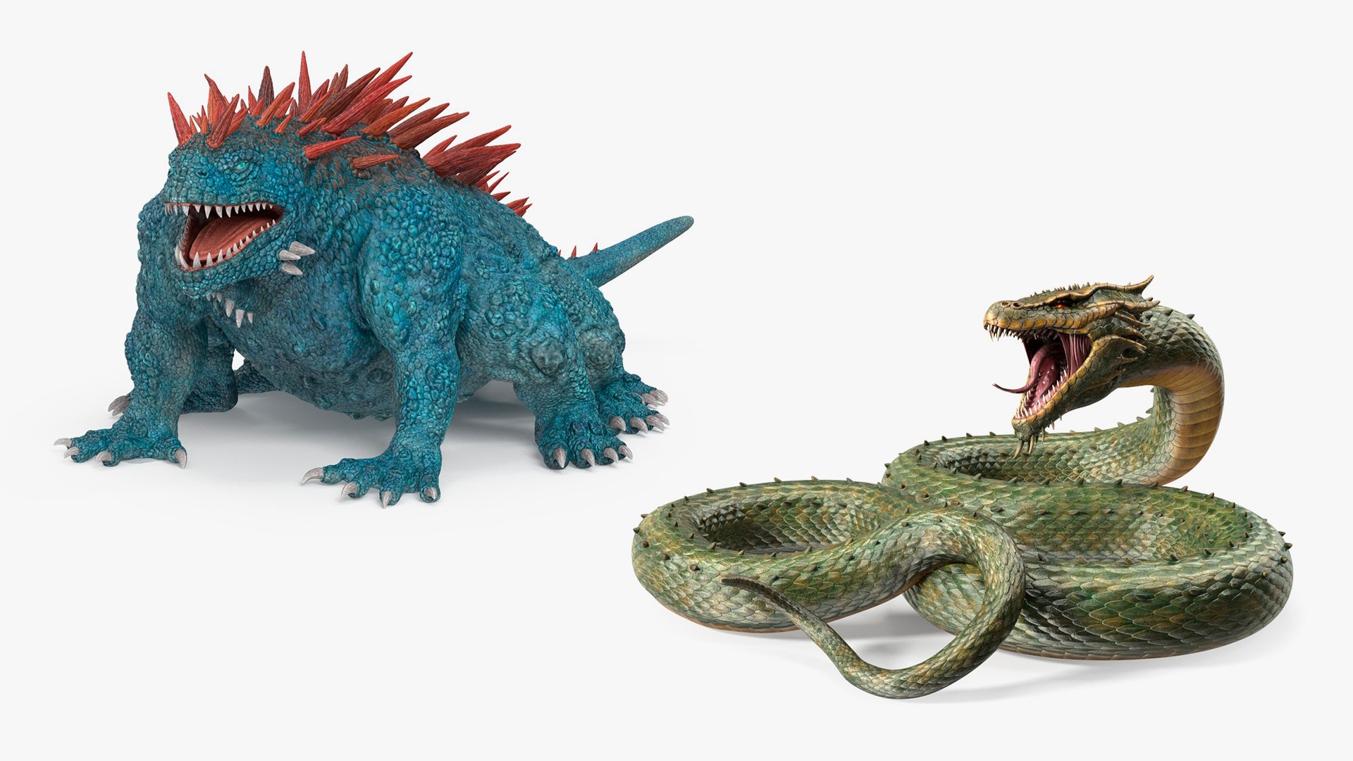 3D Model Fantasy Creatures Collection - TurboSquid 2234417