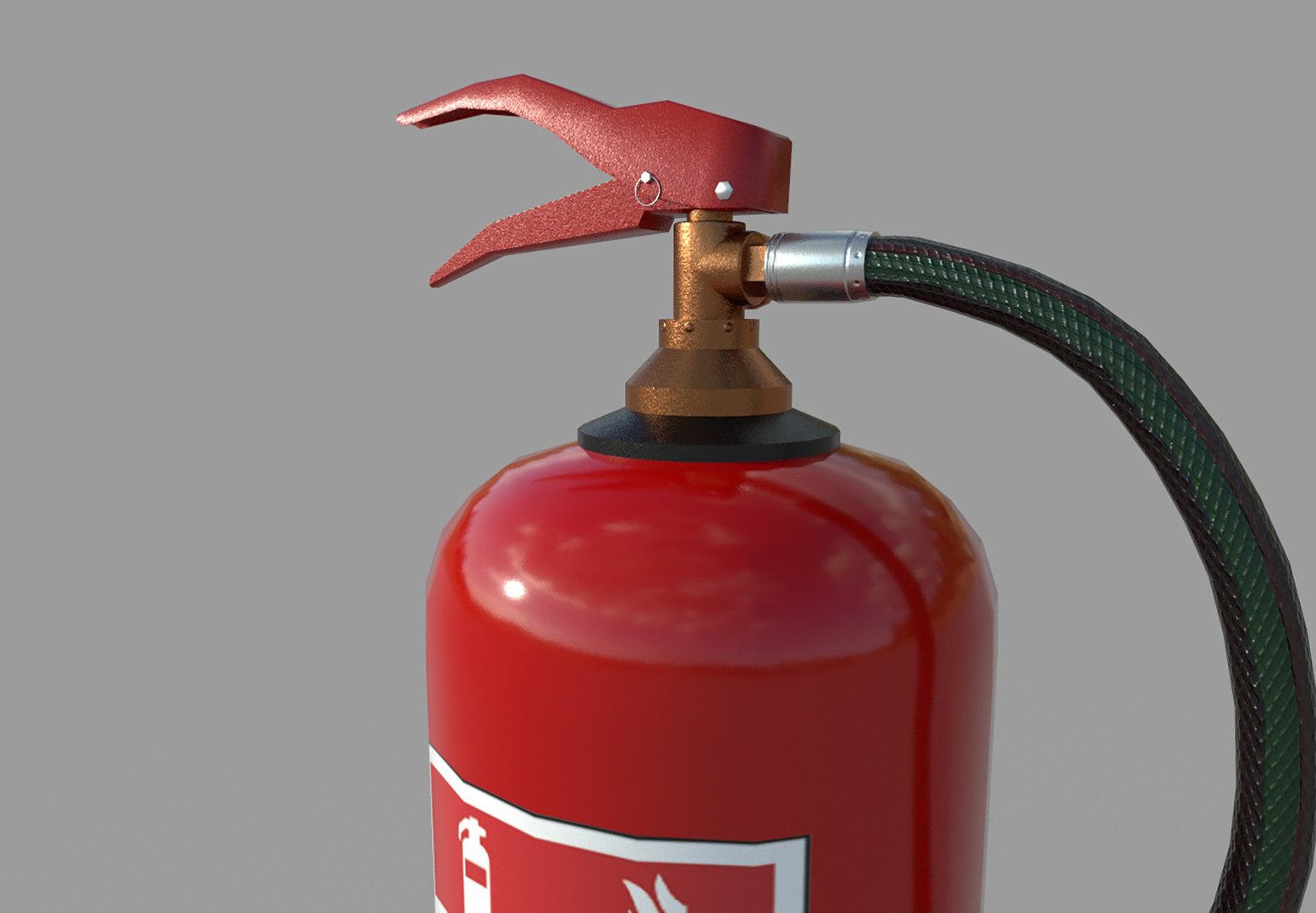 3D Fire Extinguisher With Warnings - TurboSquid 1763048