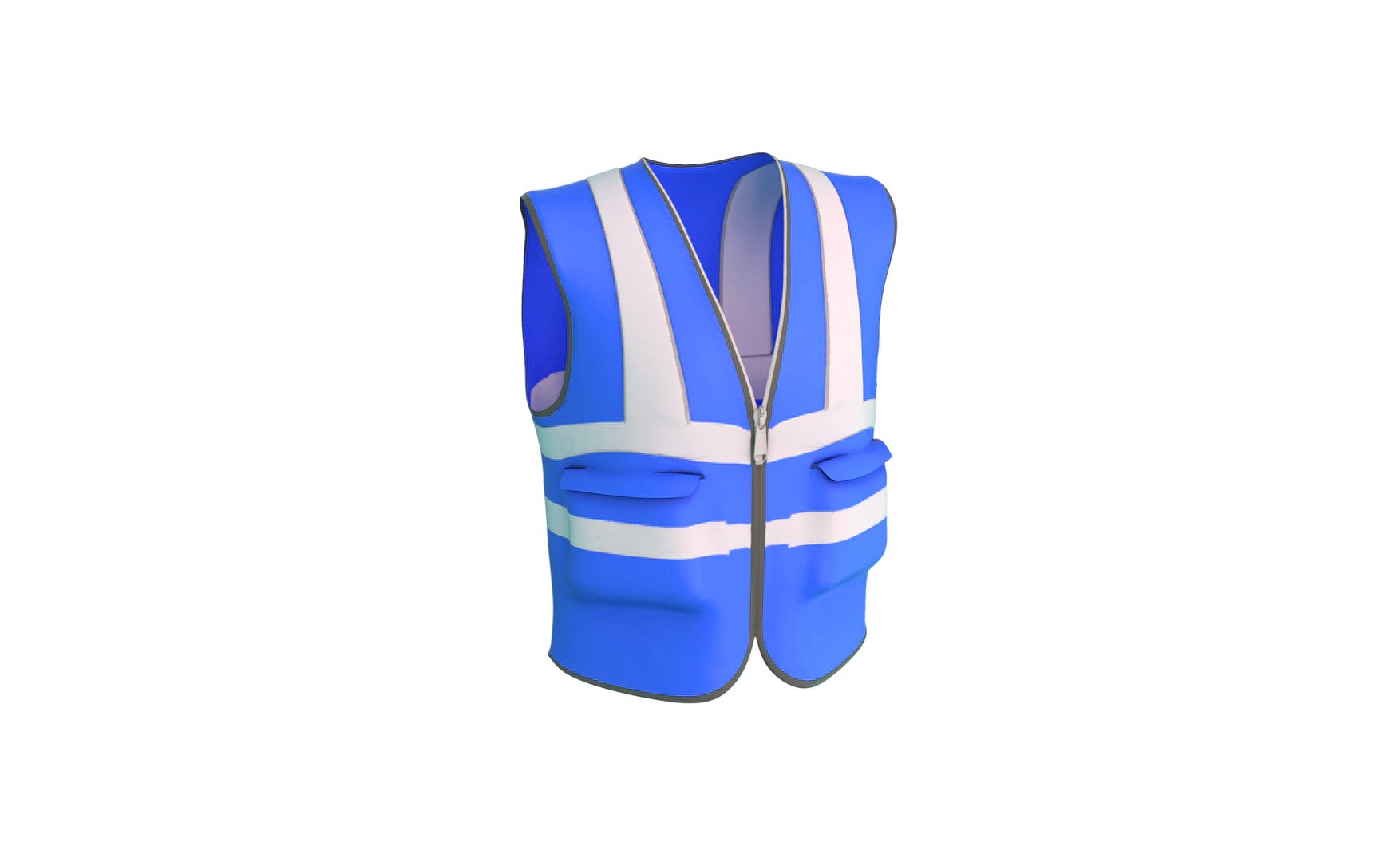 Realistic Worker Vest 007 3D Model - TurboSquid 2318937